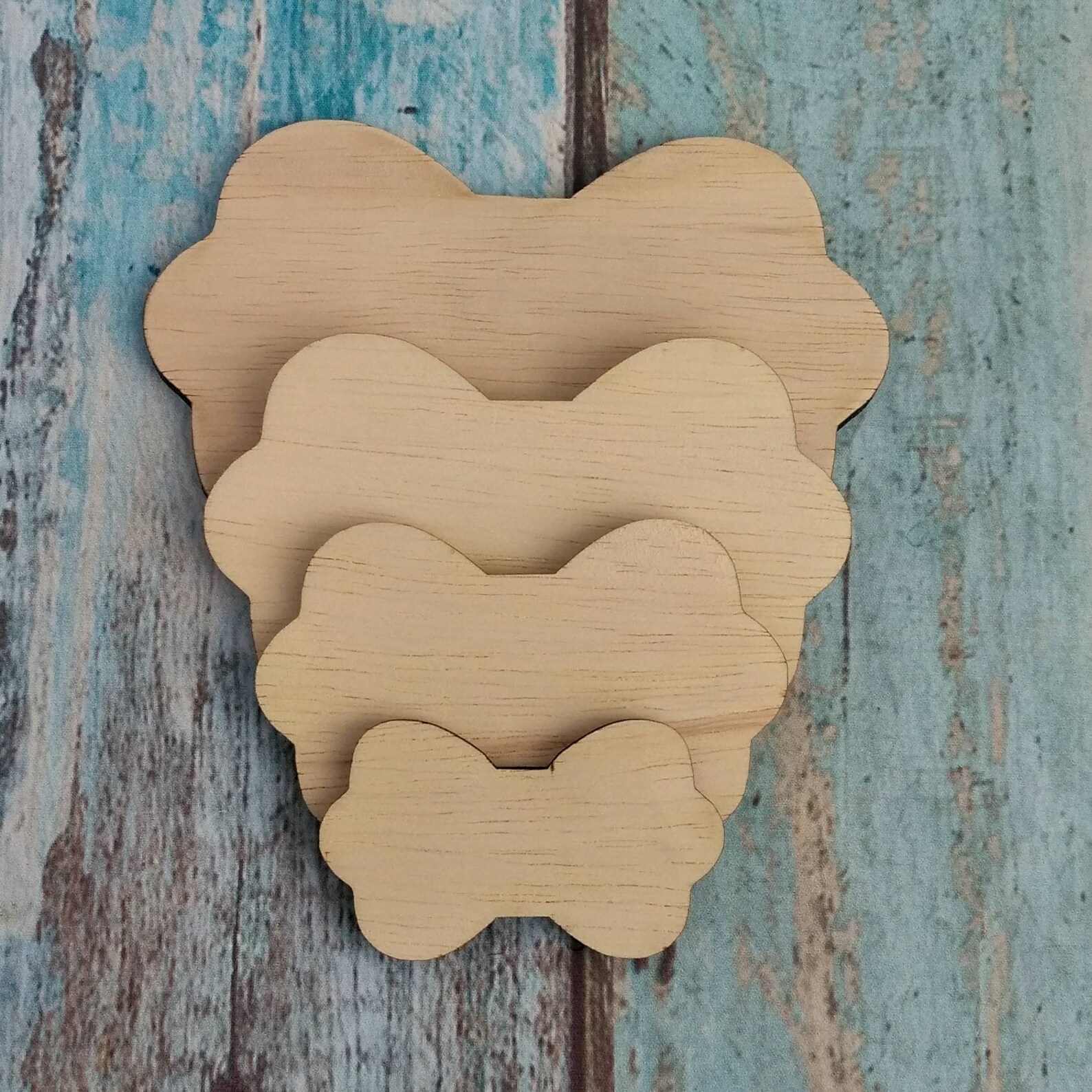 Bow Template Kit . Tracing Templates for Leatherette, Glitter Sheets ...