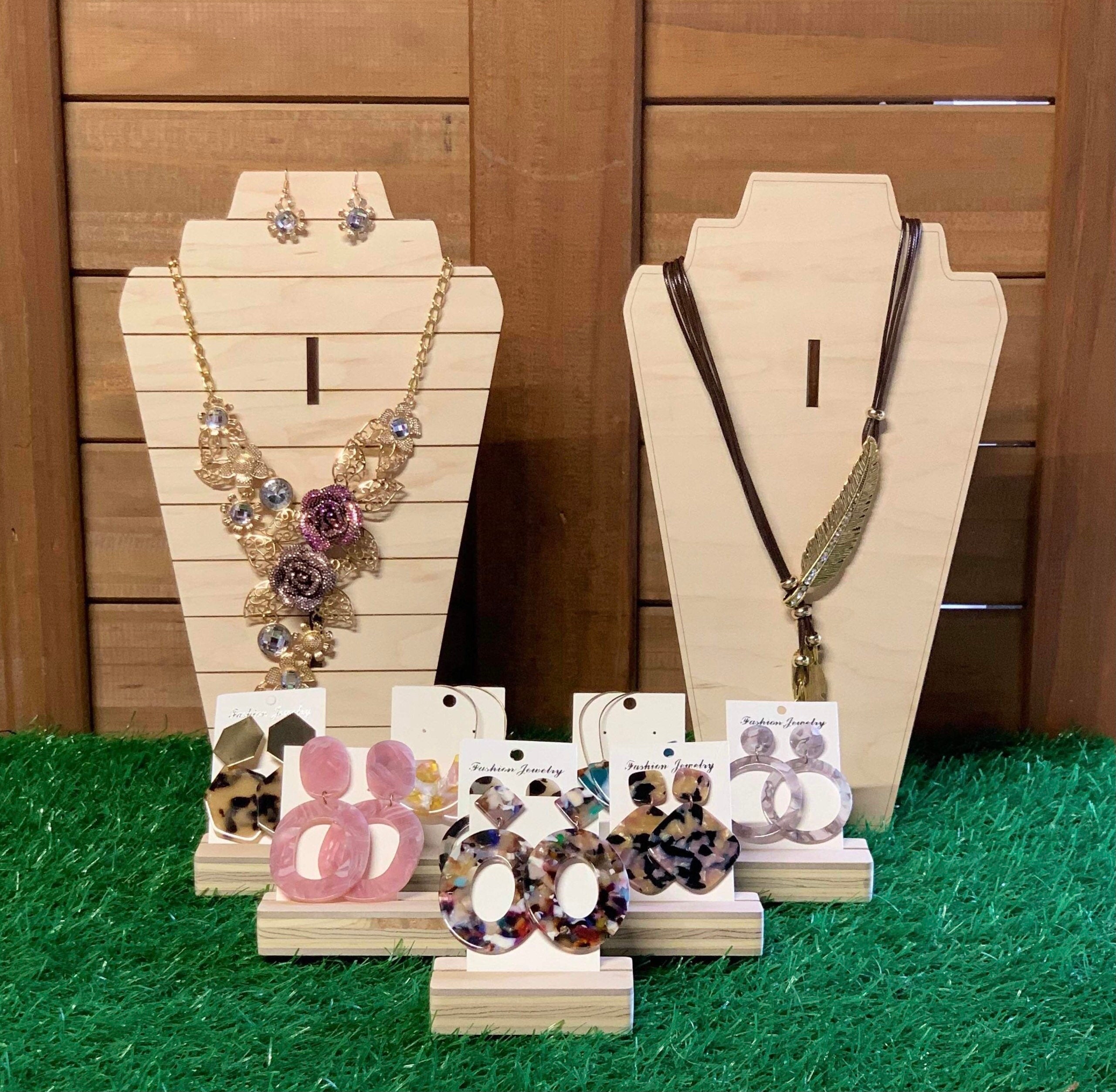 Jewelry holder Jewelry displays for necklaces and earring. | Etsy