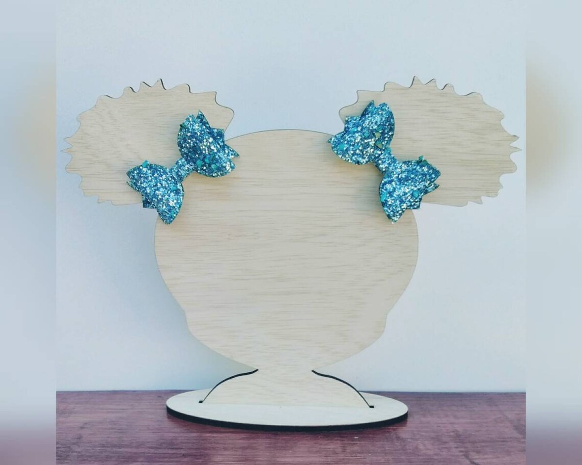 Pigtail Display. Head Stand Girl Puff Pigtail Silhouette. - Etsy