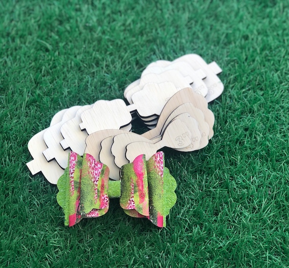 Bow Templates Tracing Templates Very Sturdy. Big and Small Bow - Etsy