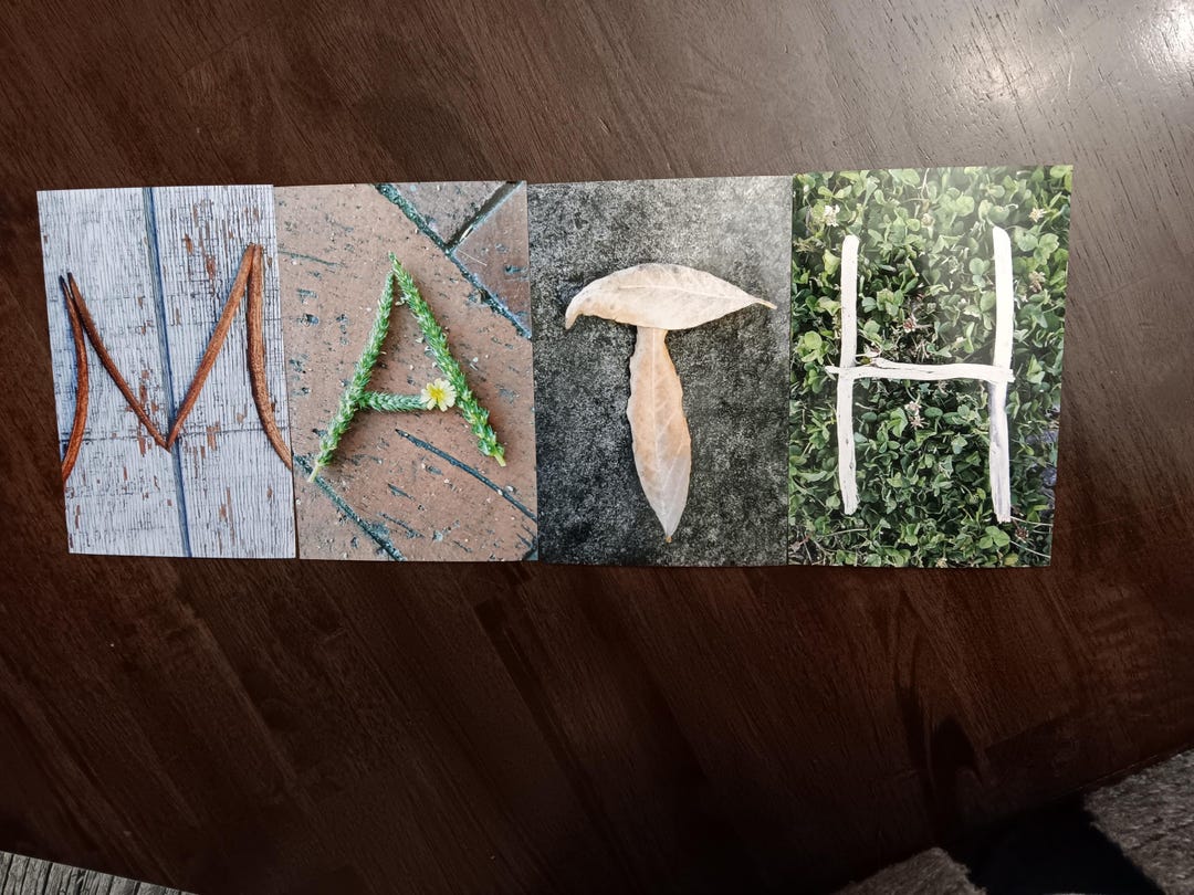 Math Classroom Decor--math Banner--farmhouse Classroom Decor--nature ...
