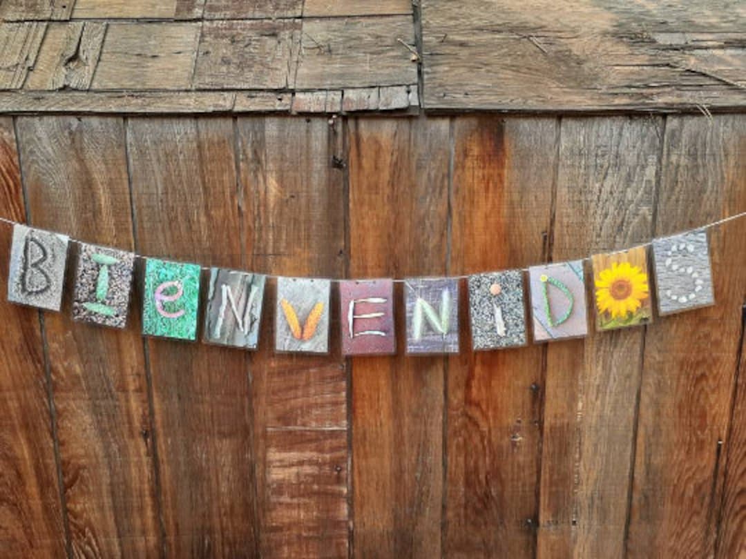 Bienvenidos Banner--digital Download--spanish Class Welcome--nature ...