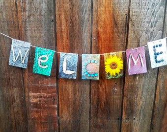 Rustic Alphabet Set--farmhouse Classroom Decor--rustic Nursery Decor ...