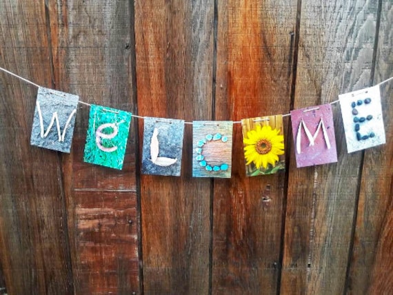 Nature Welcome Bannerclassroom Decorfarmhouse Classroom - Etsy