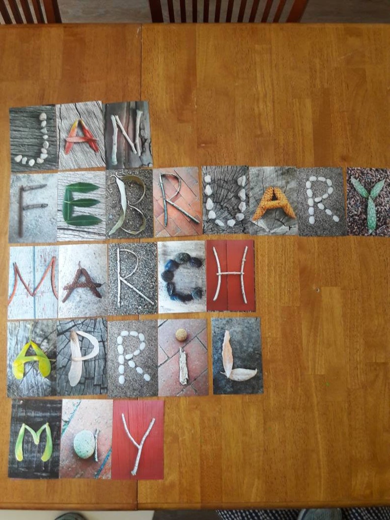 Classroom Calendarrustic Classroom Decormonths of the - Etsy