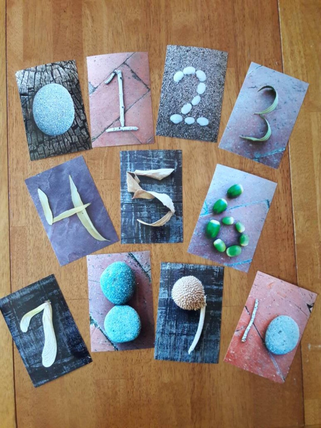 Nature Numbers 0-10--farmhouse Classroom Decor--preschool Number Decor ...
