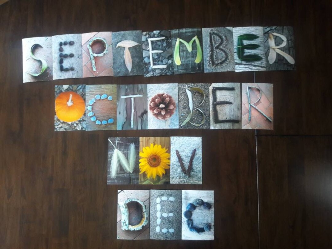 Months of the Year--digital Download--printable Classroom Calendar ...