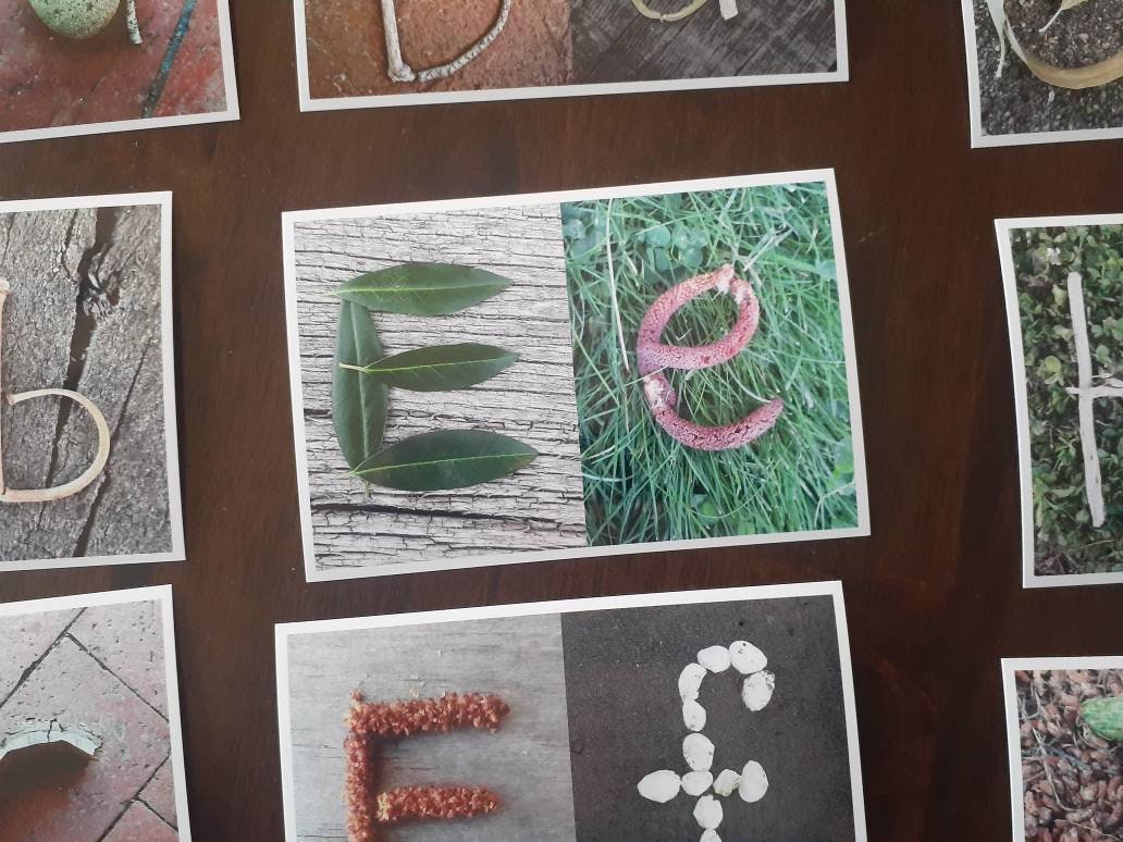 Rustic Alphabet Setfarmhouse Classroom Decorrustic Nursery - Etsy