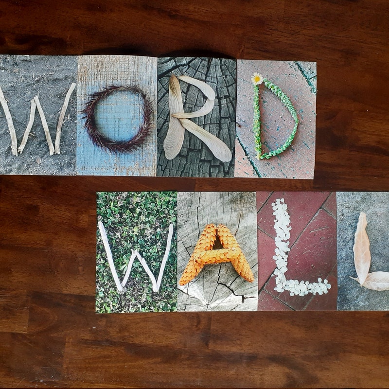 Nature Letters - Etsy
