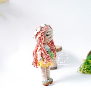 Amigurumi Fairy Crochet Stuffed Doll, Crochet Fairy Doll, Amigurumi Princess Doll, Handmade ...