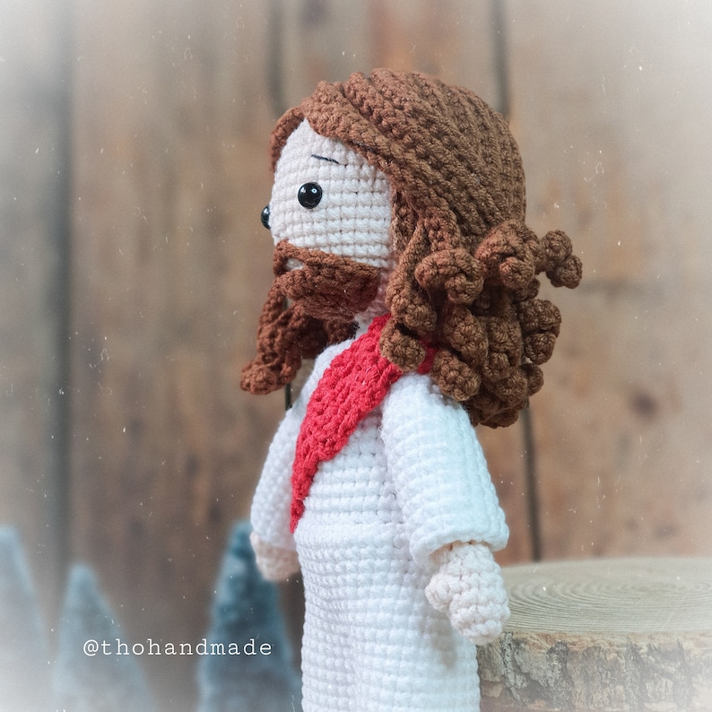 PATTERN: Jesus Crochet Amigurumi Jesus Stuffed Doll Jesus - Etsy