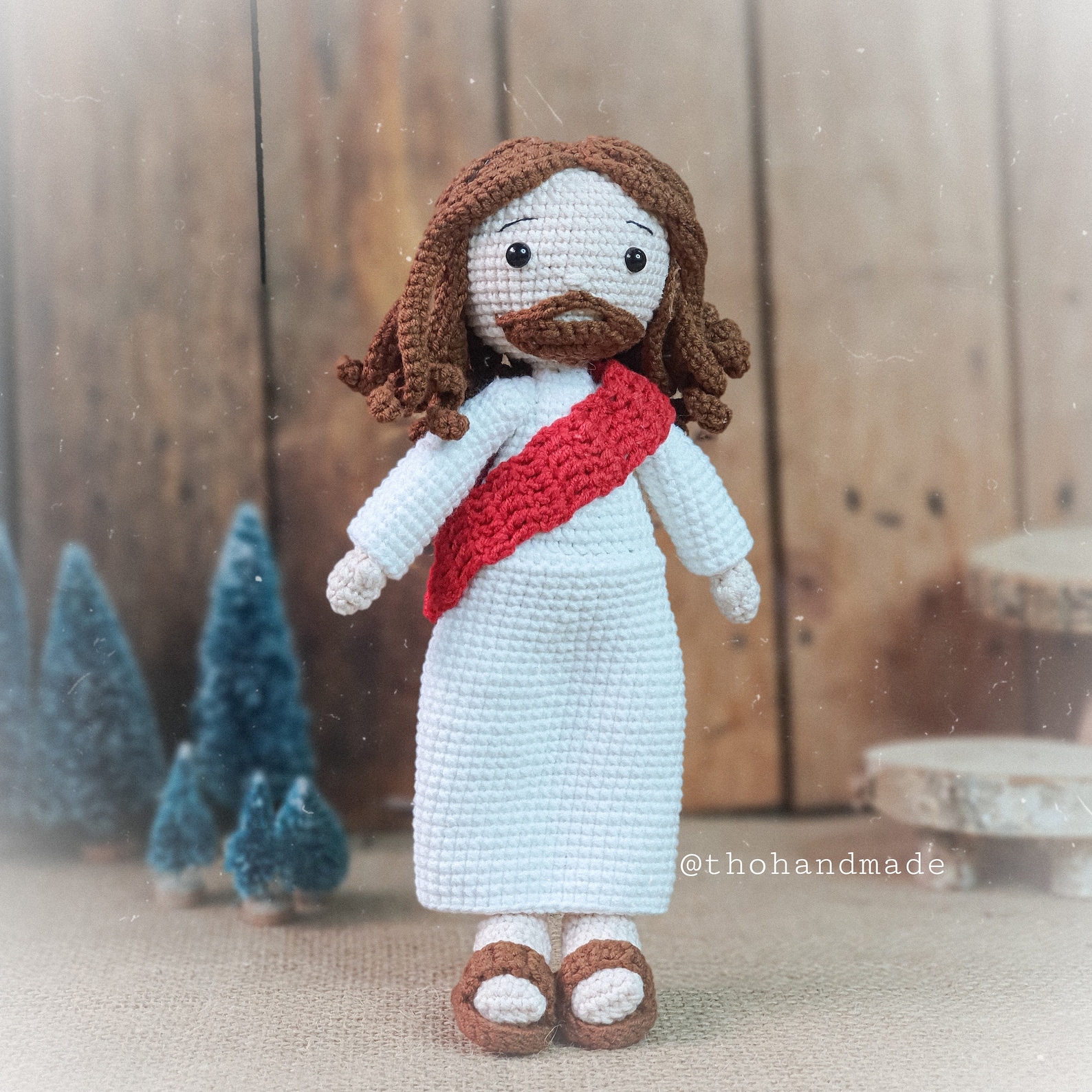 Jesus Crochet Amigurumi Doll Amigurumi Jesus Crochet Jesus | Etsy