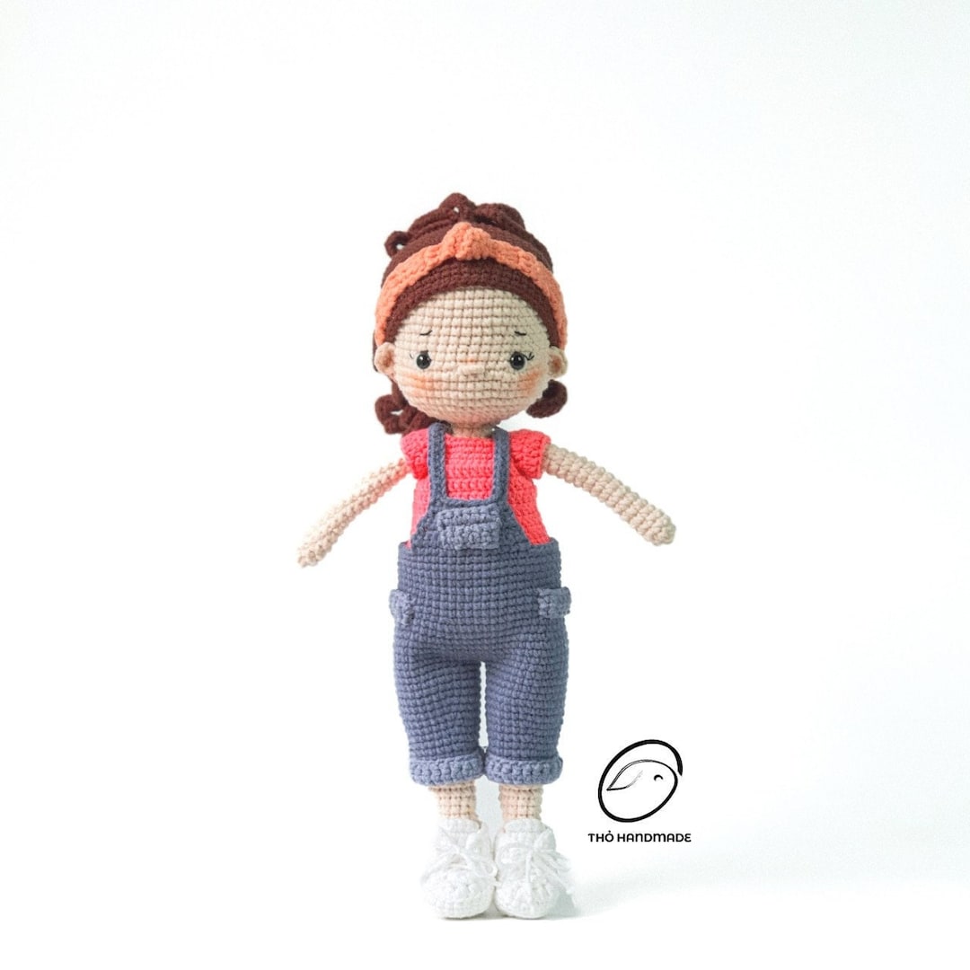 Ms. Rachel Crochet Amigurumi Doll, Amigurumi Ms. Rachel, Crochet Doll ...