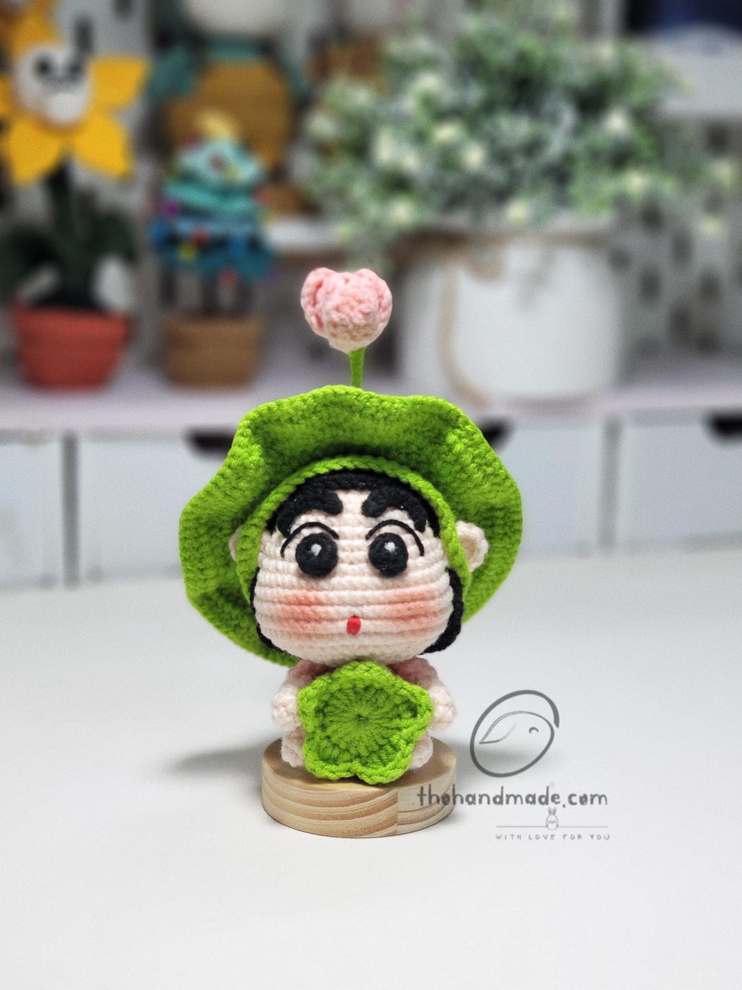 Crayon Shin-chan Crochet Doll | Handmade Shinchan Amigurumi | Kawaii ...
