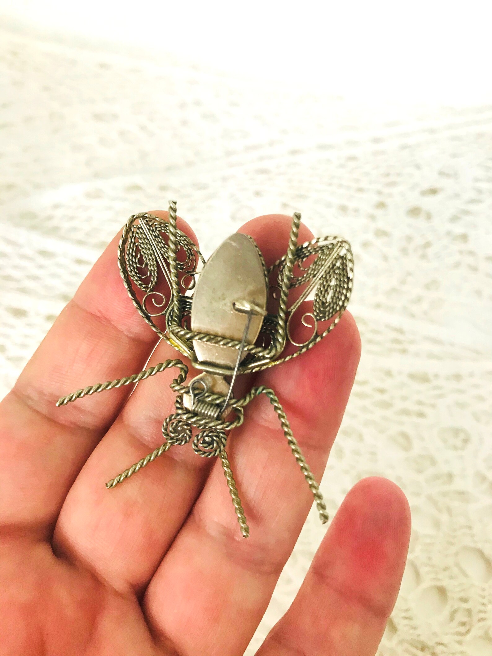 Vintage Fly Brooch Filigree Accessory Brooch in Shape of Fly - Etsy