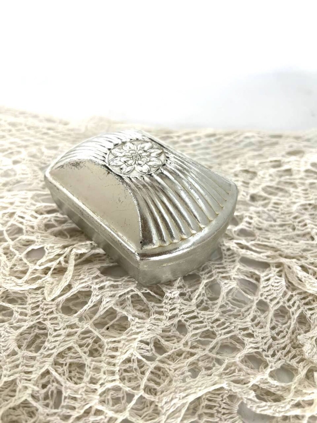 Vintage Metal Soap Box USSR Aluminum Soap Dish Soap Holder Bathroom ...