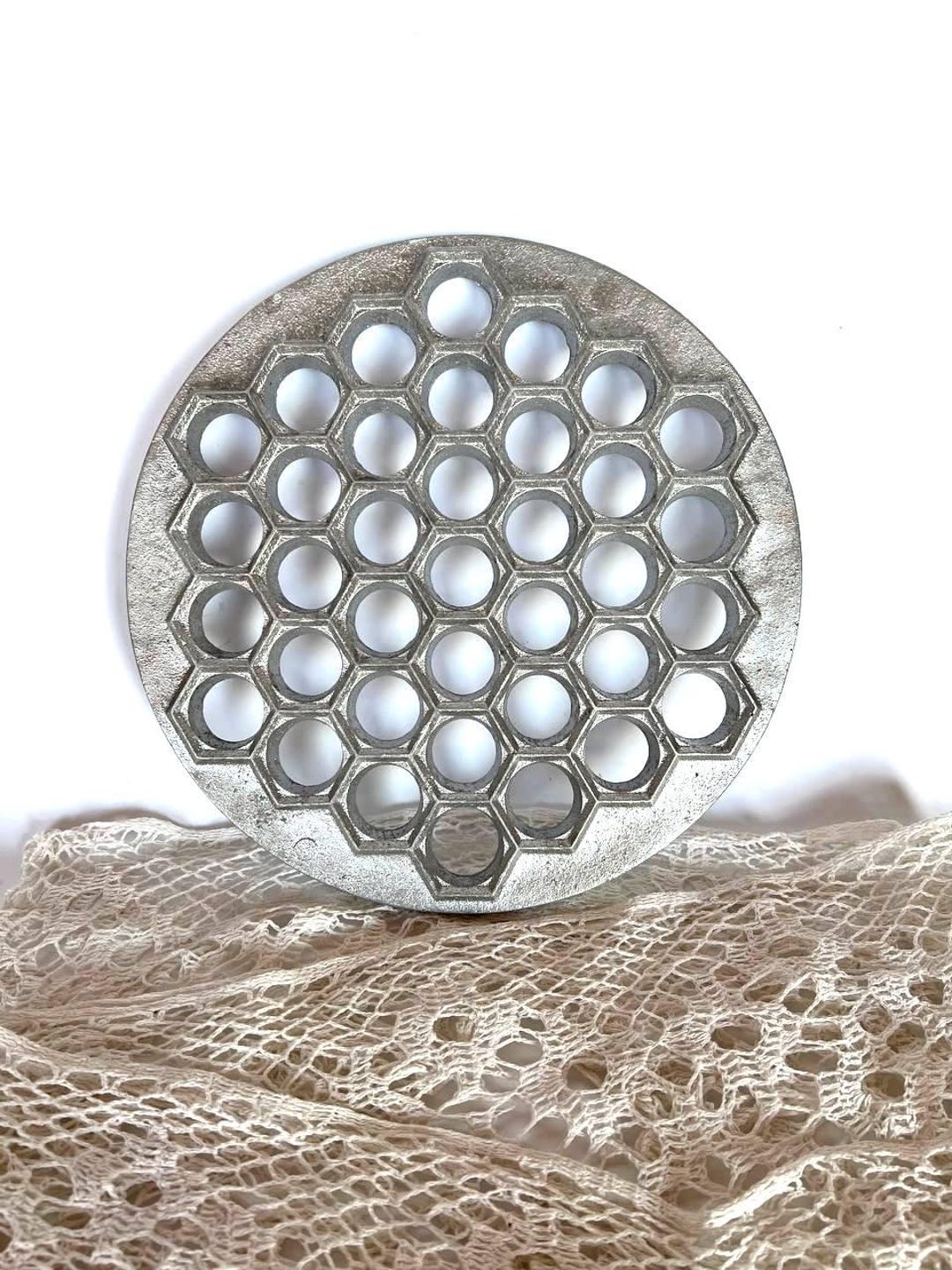 Vintage Metal Dumplings Mold Molding Pelmeni Dumplings Ravioli Maker ...