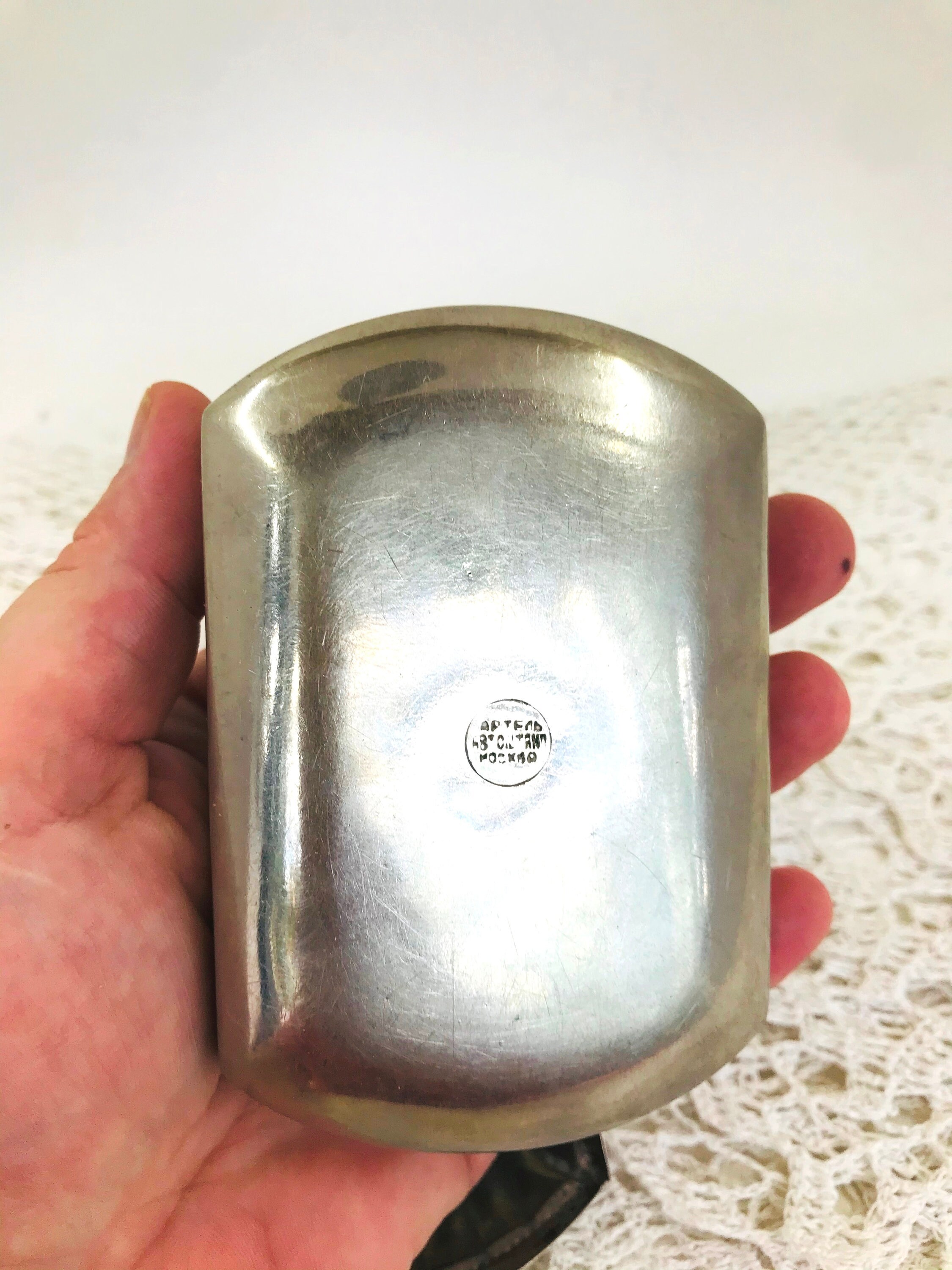 Vintage metal soap box USSR Aluminum soap dish Soap holder | Etsy