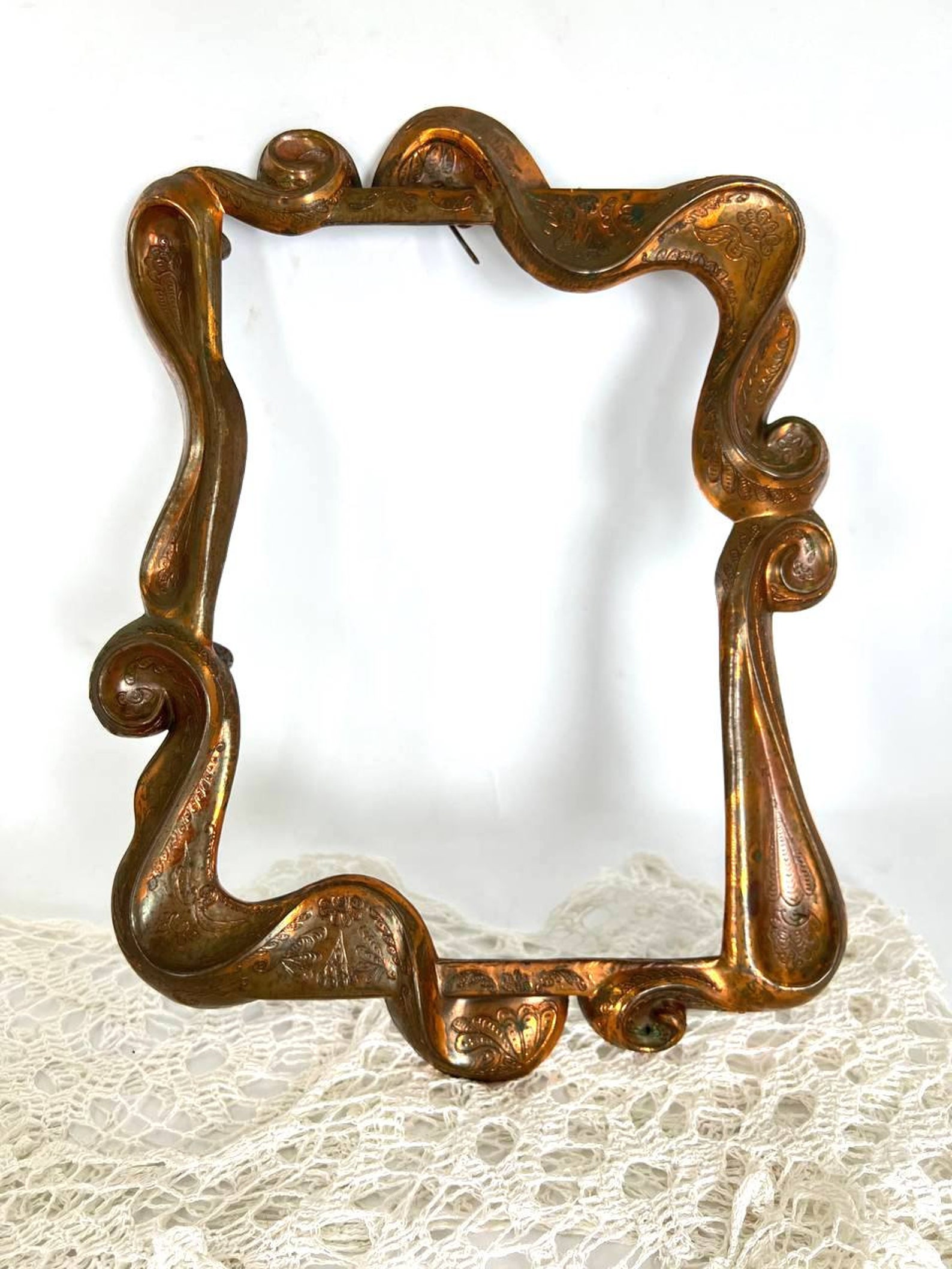 Picture Frame Photo Frame Plastic Rectangular Frame for Mirror Vintage ...