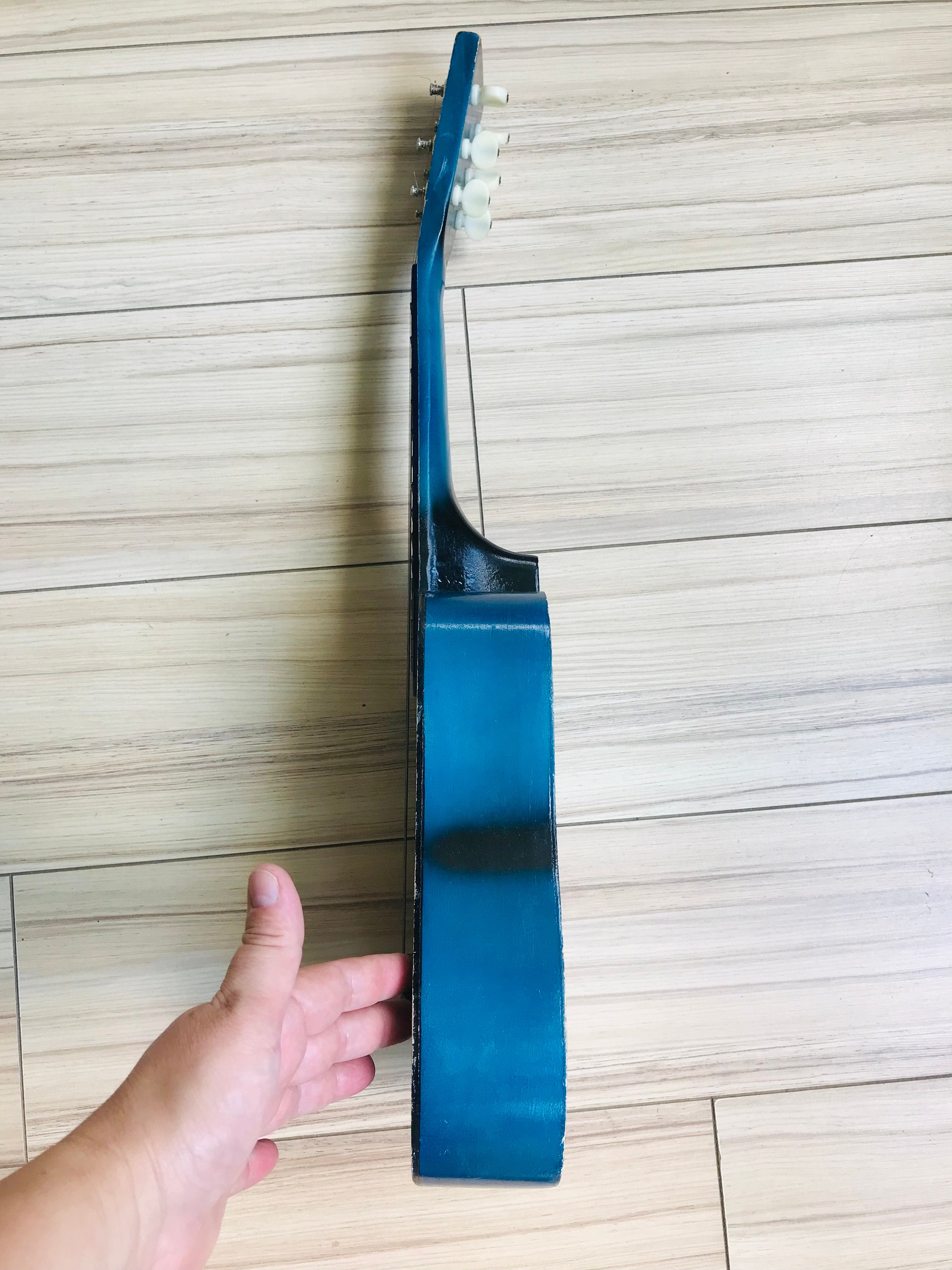 Vintage Children's Toy Guitar 6 String Retro Mini Russian | Etsy