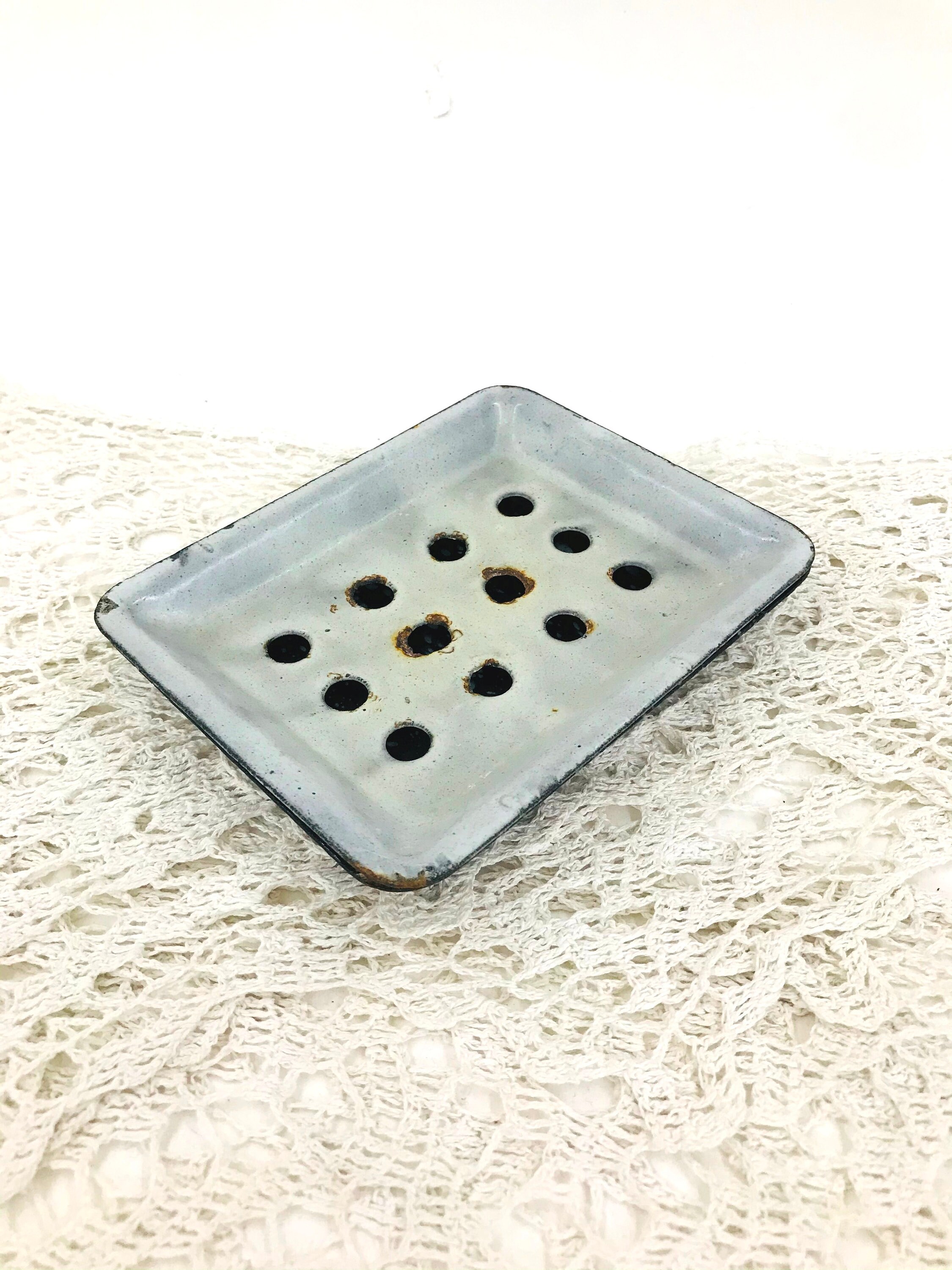 Vintage Metal Soap Box USSR Double Layer Soap Dish Soap Holder - Etsy