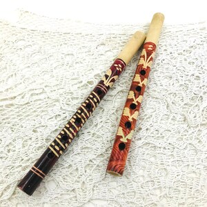 Vintage Children's Toy Pipe Folk 5 Holes Retro Mini Russian Musical ...