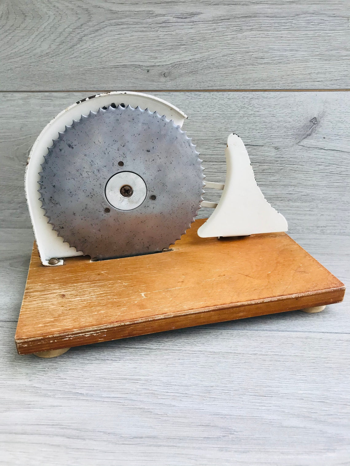 Vintage hand bread cutting machine Bread slicer Vintage | Etsy