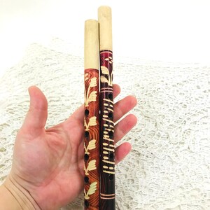 Vintage Children's Toy Pipe Folk 5 Holes Retro Mini Russian Musical ...