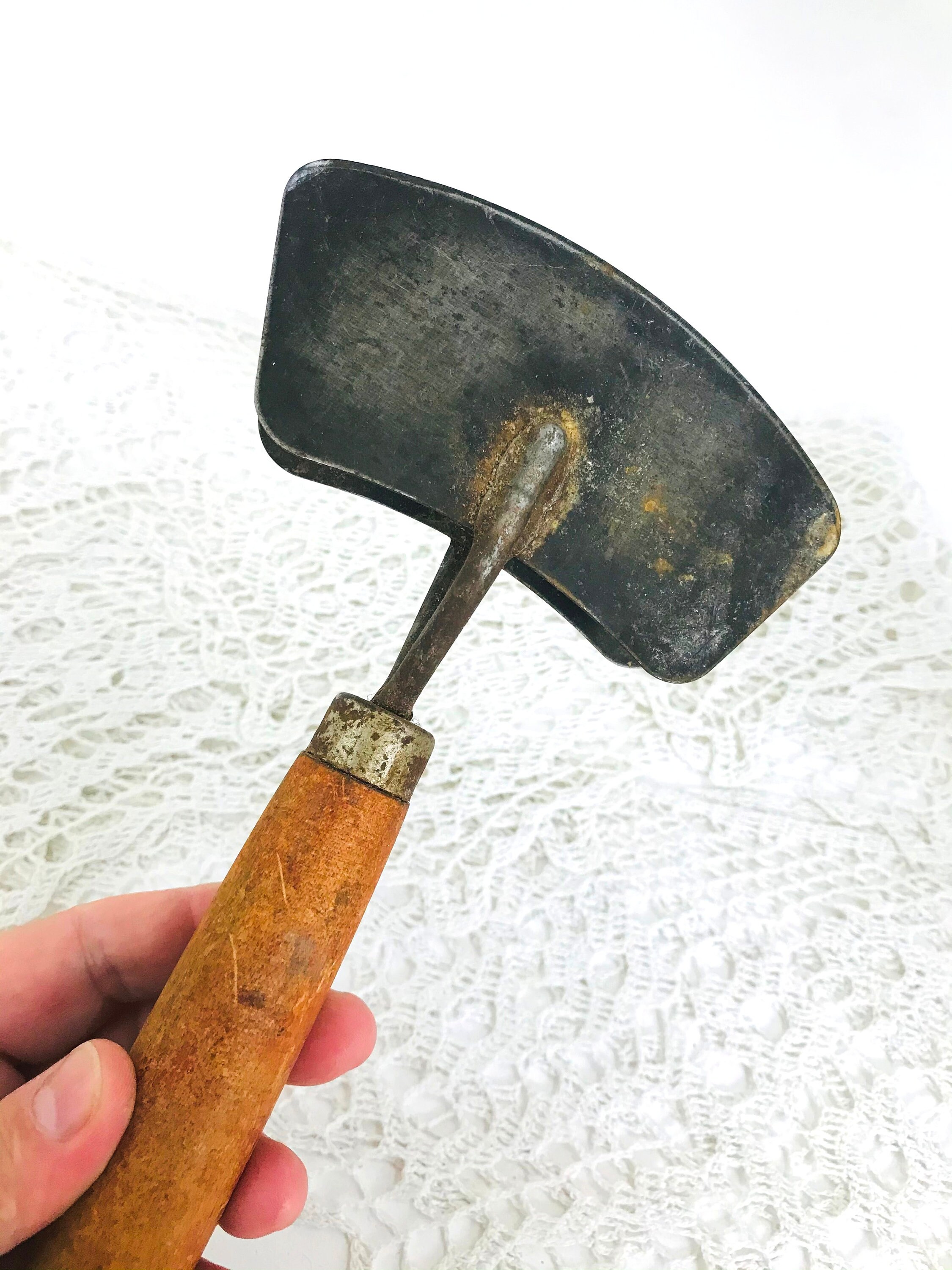 Vintage double meat hatchet Chopping axe cleaver Kitchen axe | Etsy