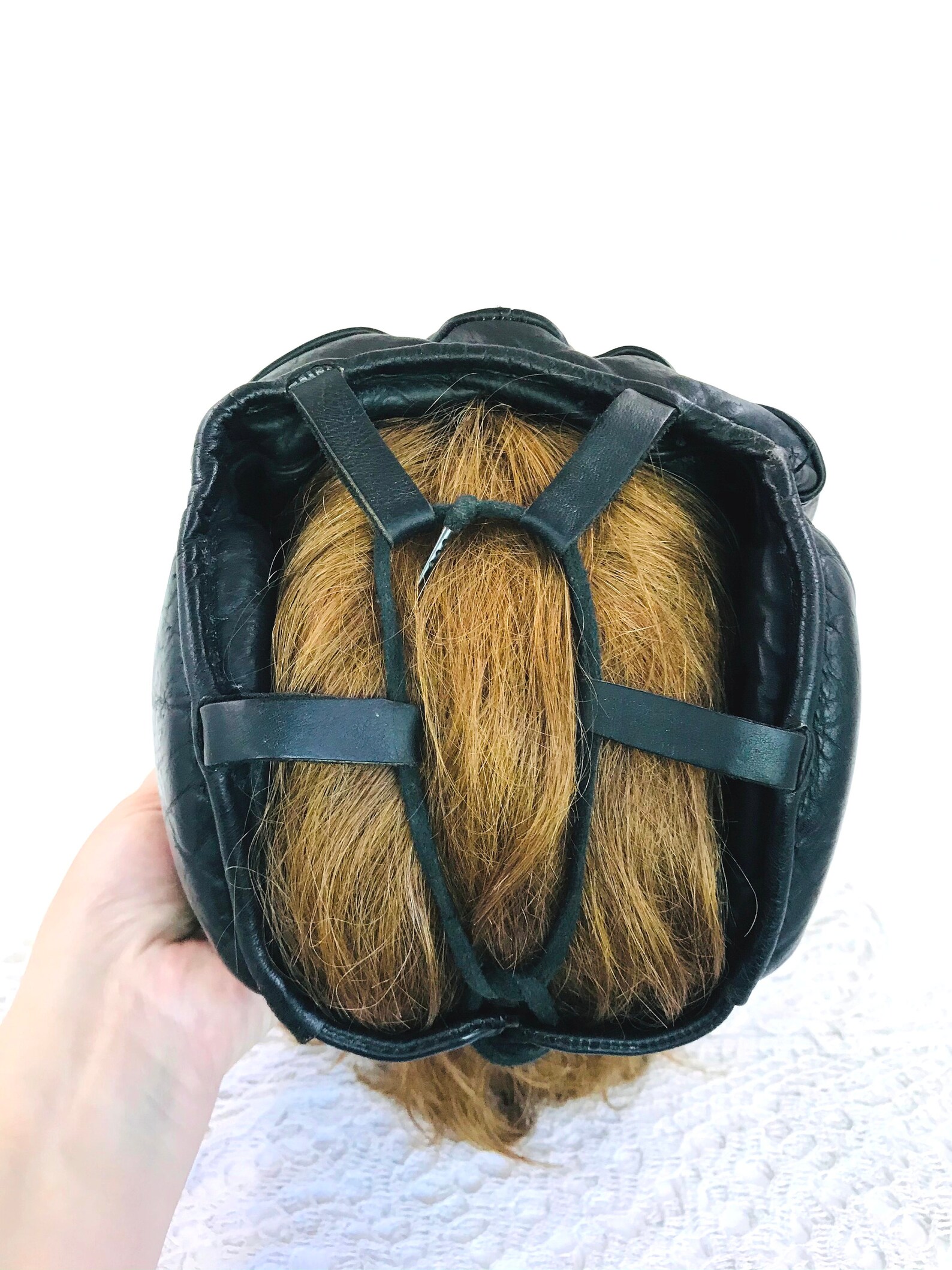 Vintage Leather Boxing Headgear - 1980s Soviet Era Head Guard - Etsy