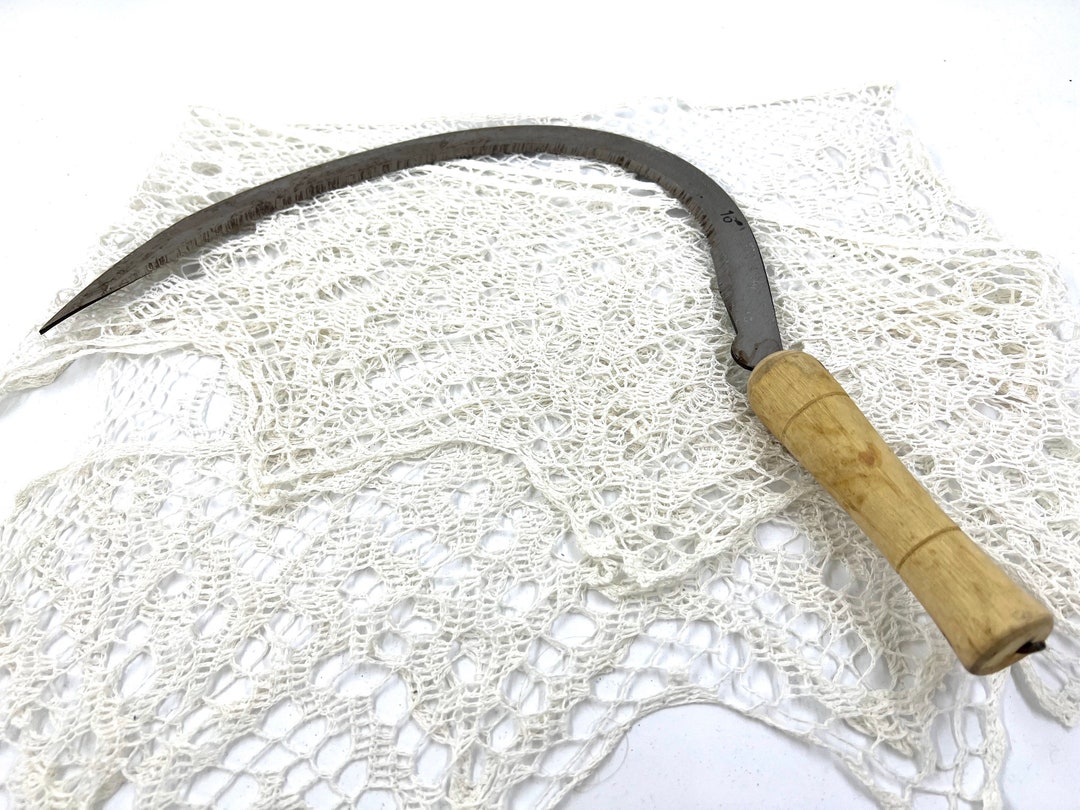 Vintage Soviet Hand Primitive Sickle Antique Sickle Primitive Old Hand ...