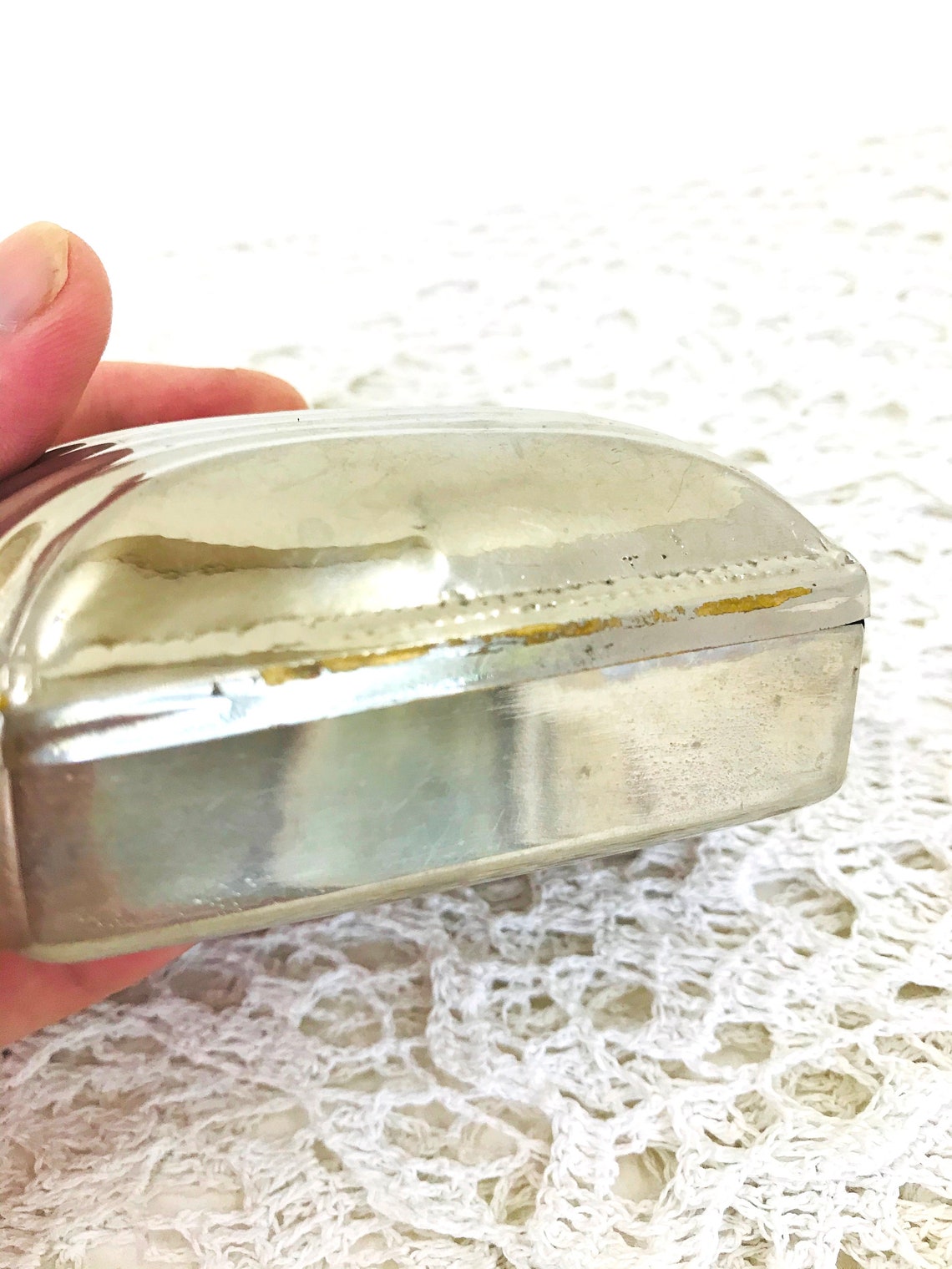 Vintage metal soap box USSR Aluminum soap dish Soap holder | Etsy