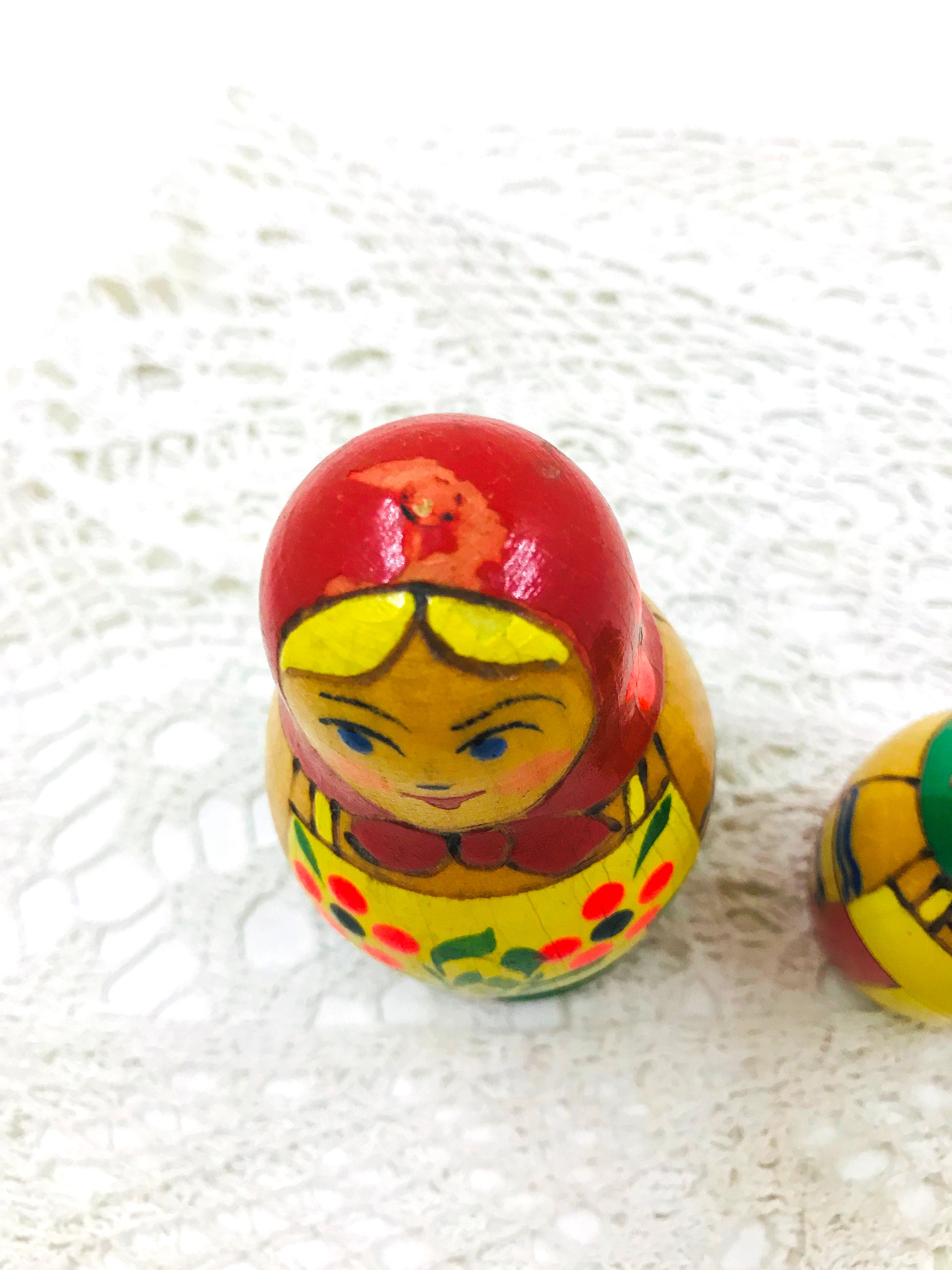 Russian Matryoshka Babushka Wooden Nesting Doll Nesting Dolls | Etsy