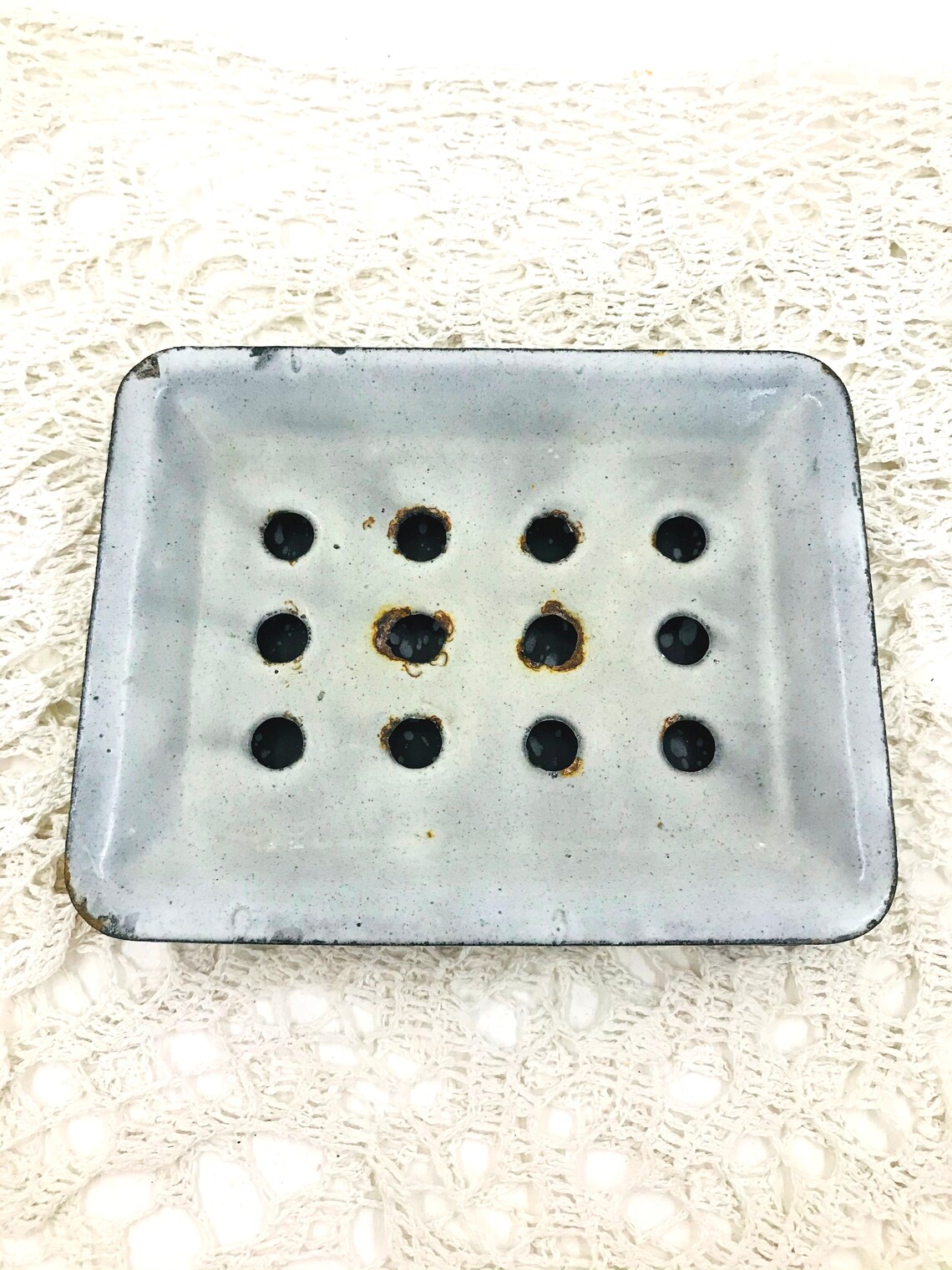 Vintage metal soap box USSR Double layer soap dish Soap holder | Etsy