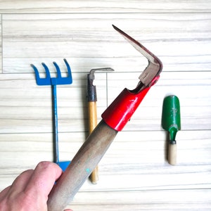 Vintage Garden Tool Set Digging Shovel Rake Hoe Gardener's Tools for ...