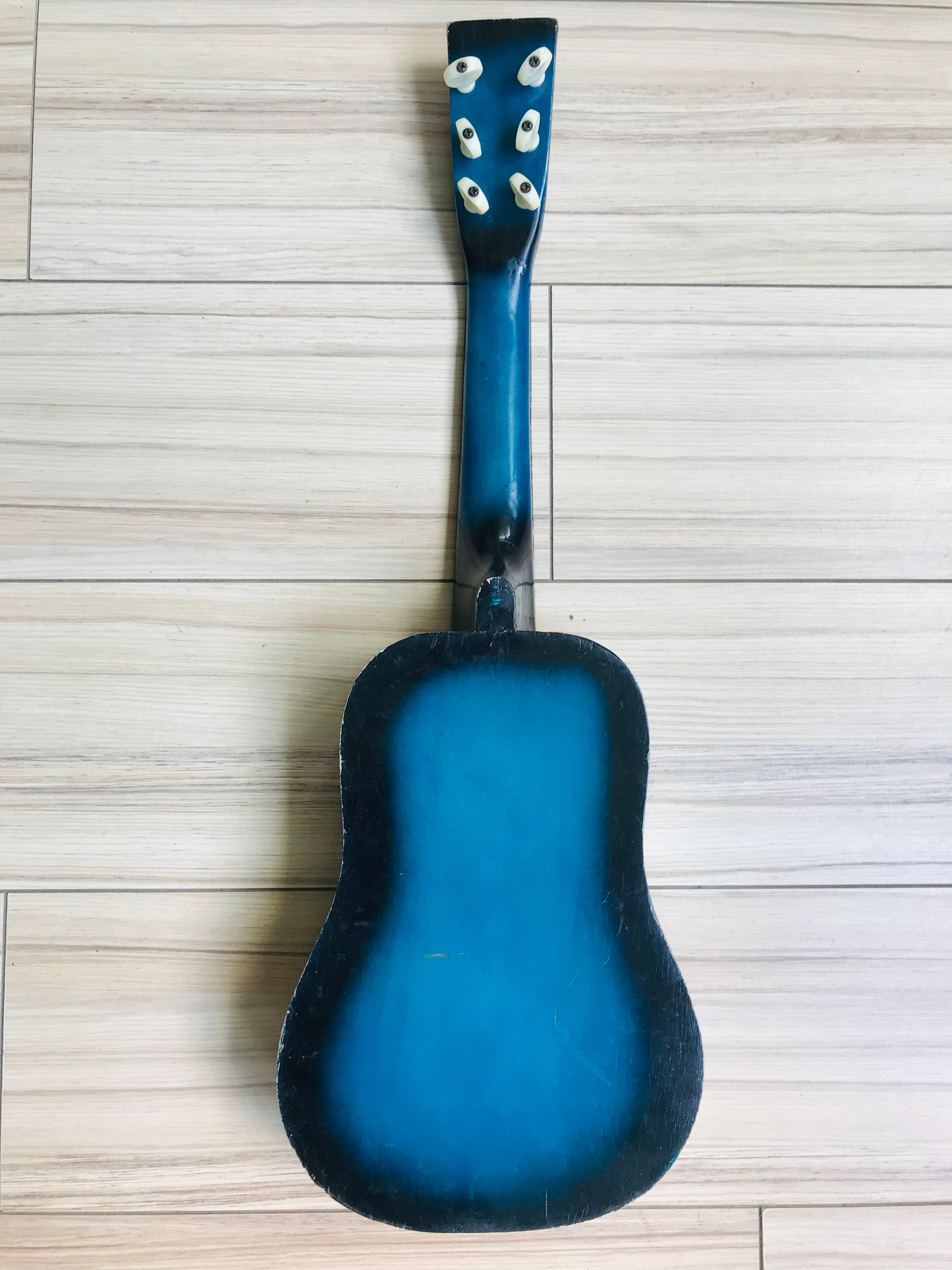 Vintage Children's Toy Guitar 6 String Retro Mini Russian | Etsy