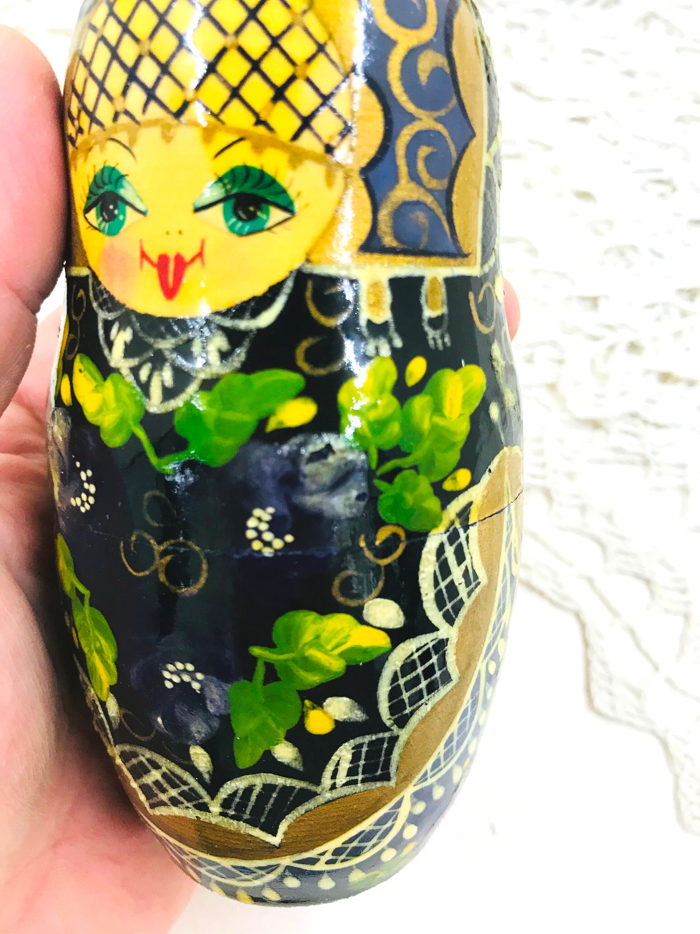 Russian Matryoshka Babushka Wooden Nesting Doll Nesting Dolls - Etsy