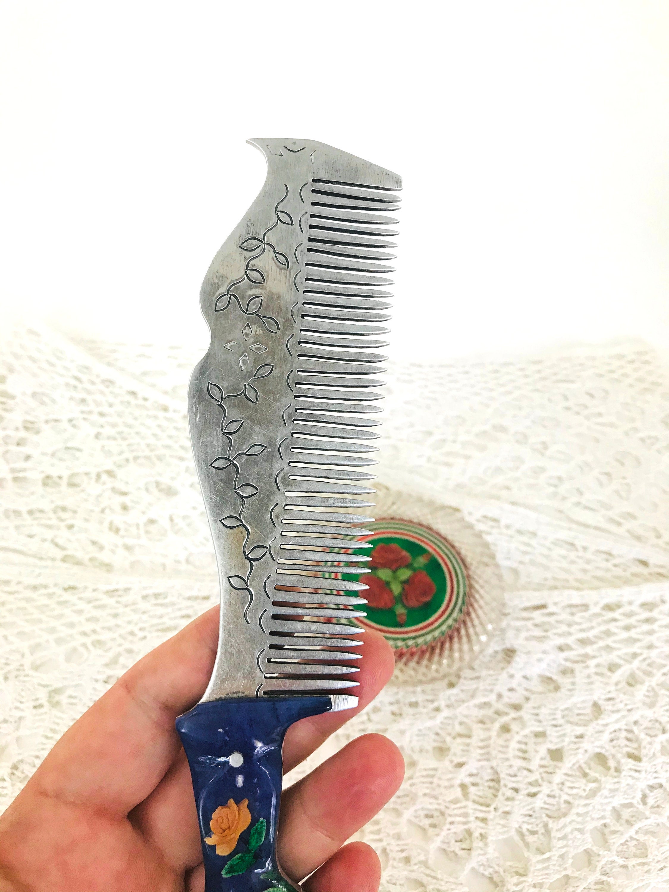 Vintage set mirror comb Dressing table set for vanity women | Etsy