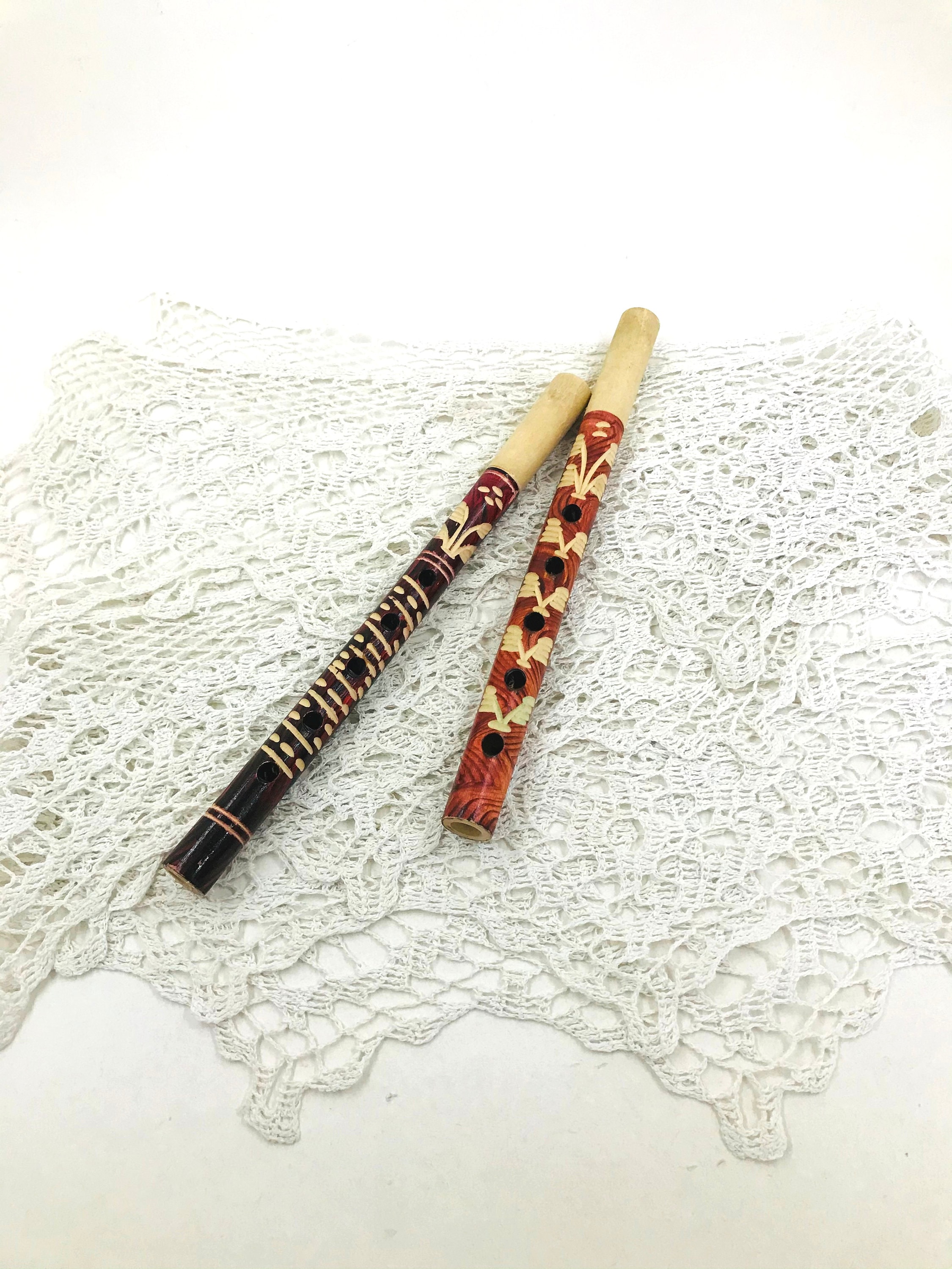 Vintage children's toy pipe folk 5 holes Retro mini | Etsy