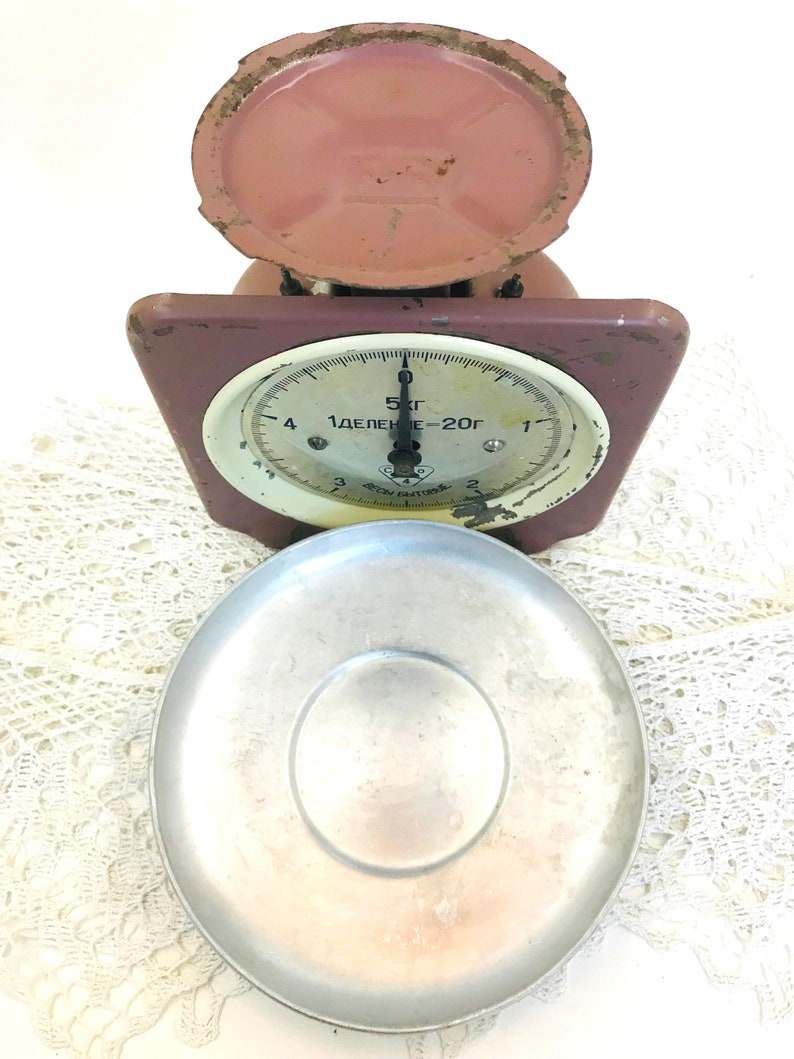 Balance Scales Vintage Scale Kitchen of Brown Color Mid - Etsy