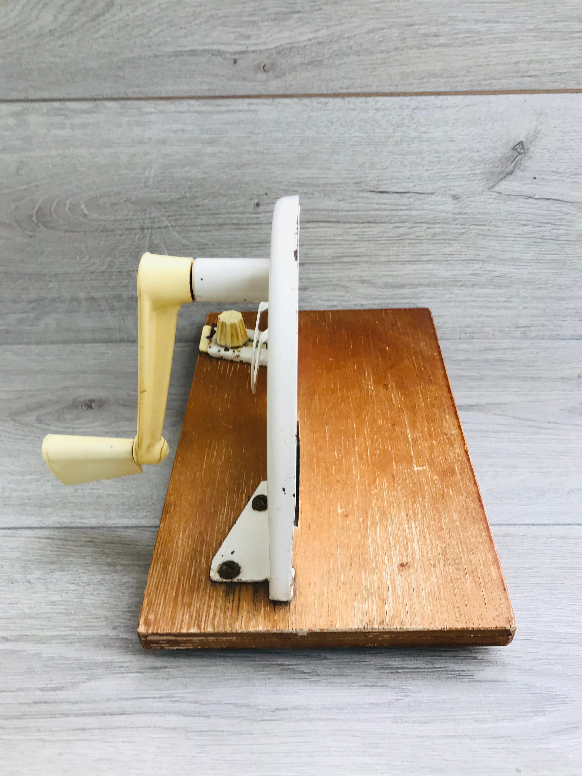 Vintage hand bread cutting machine Bread slicer Vintage | Etsy