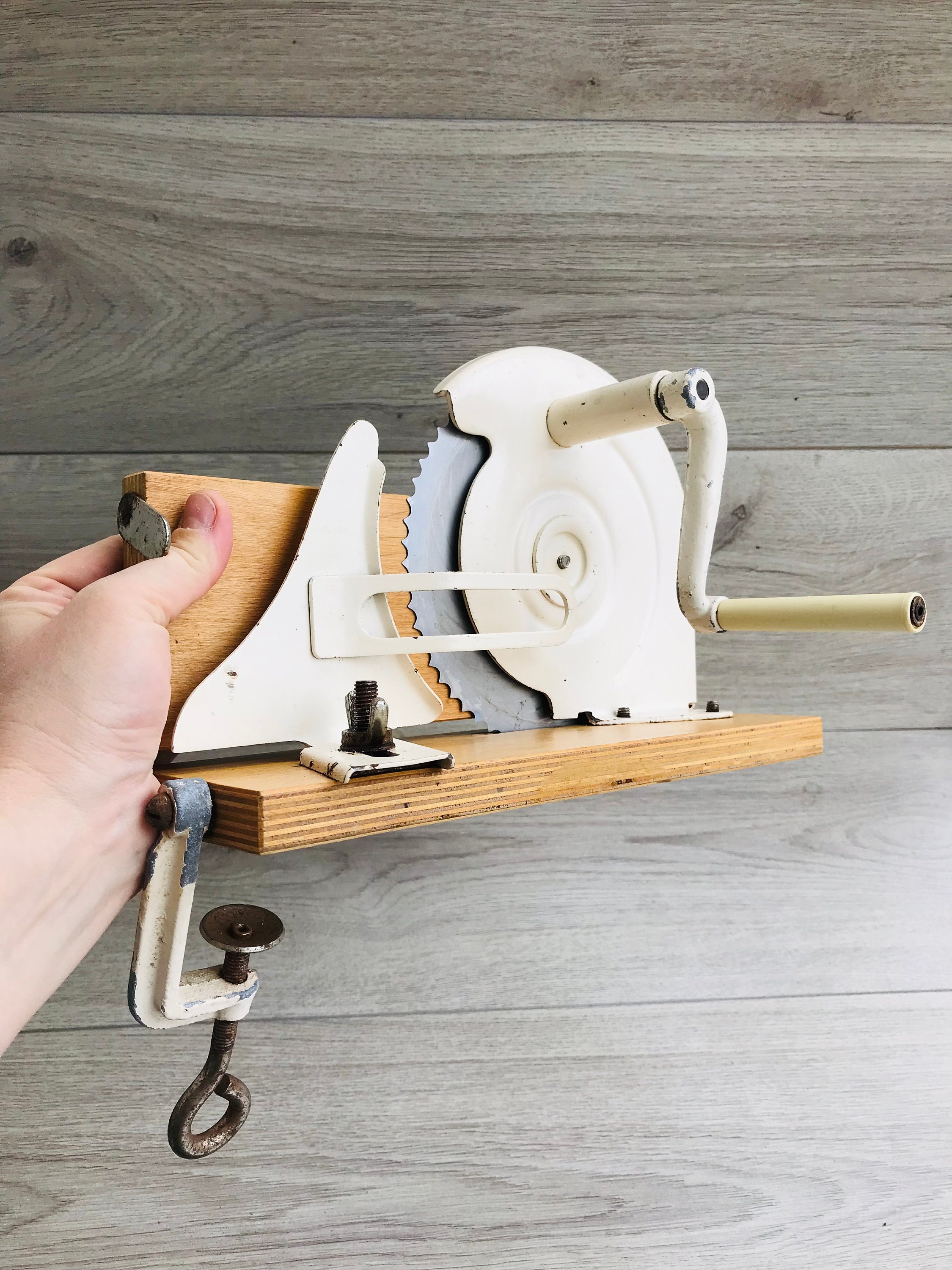 Vintage Hand Bread Cutting Machine Bread Slicer Vintage - Etsy