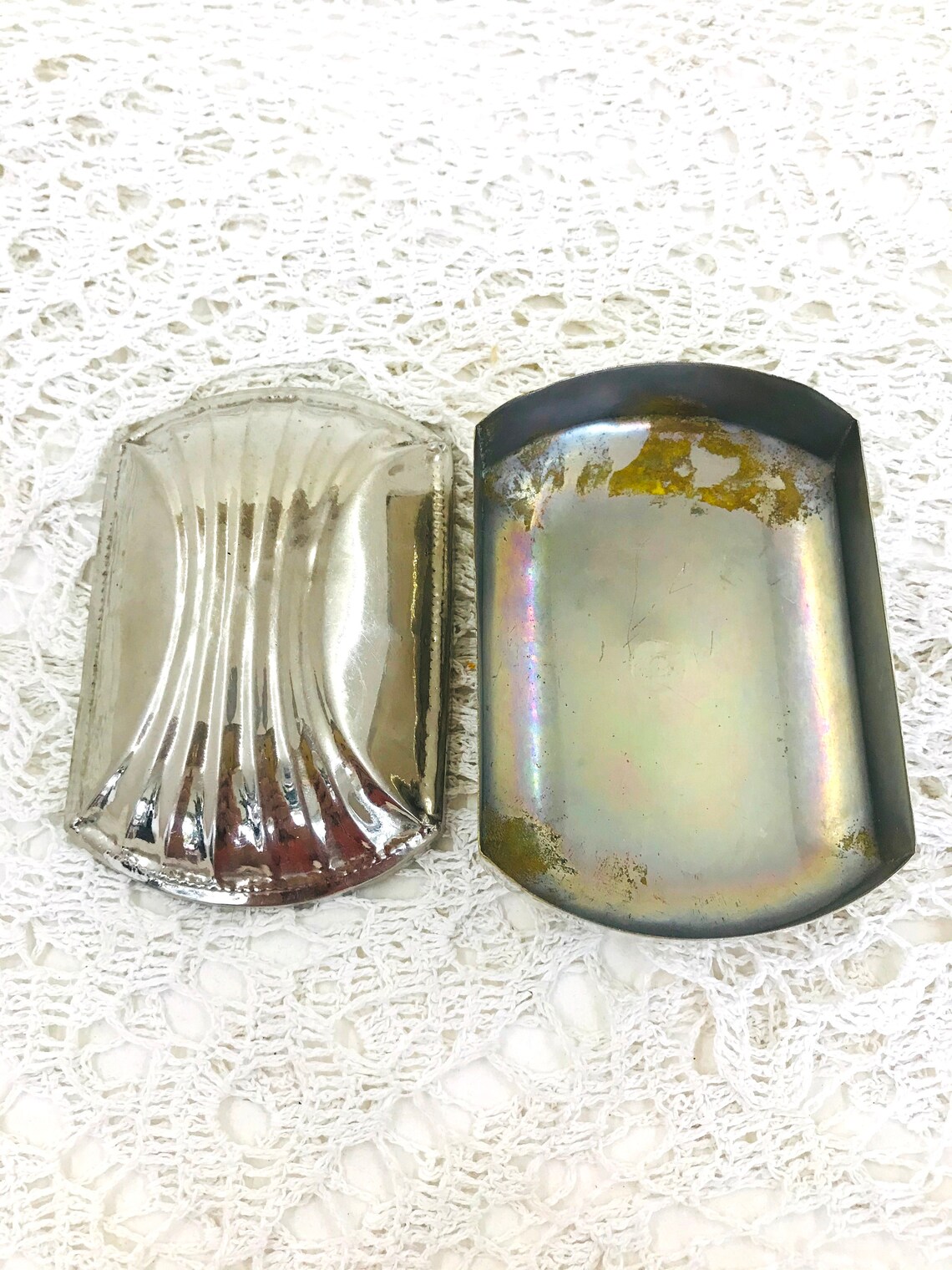 Vintage metal soap box USSR Aluminum soap dish Soap holder | Etsy