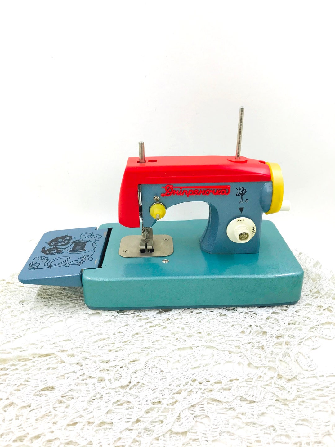 Vintage Baby Sewing Machine Manual Small Sewing Machine for Children ...
