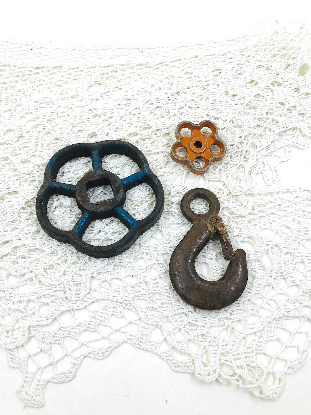 Vintage Large Valve Handle Huge Industrial Valve Handles Vintage Large ...