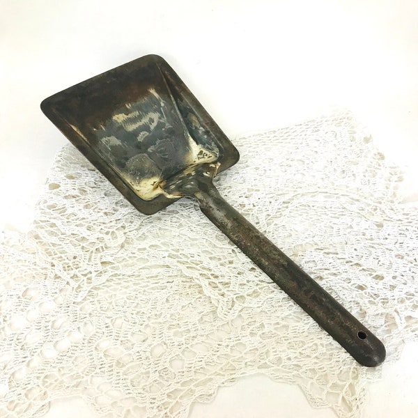Metal Dust Pan With Handle - Etsy