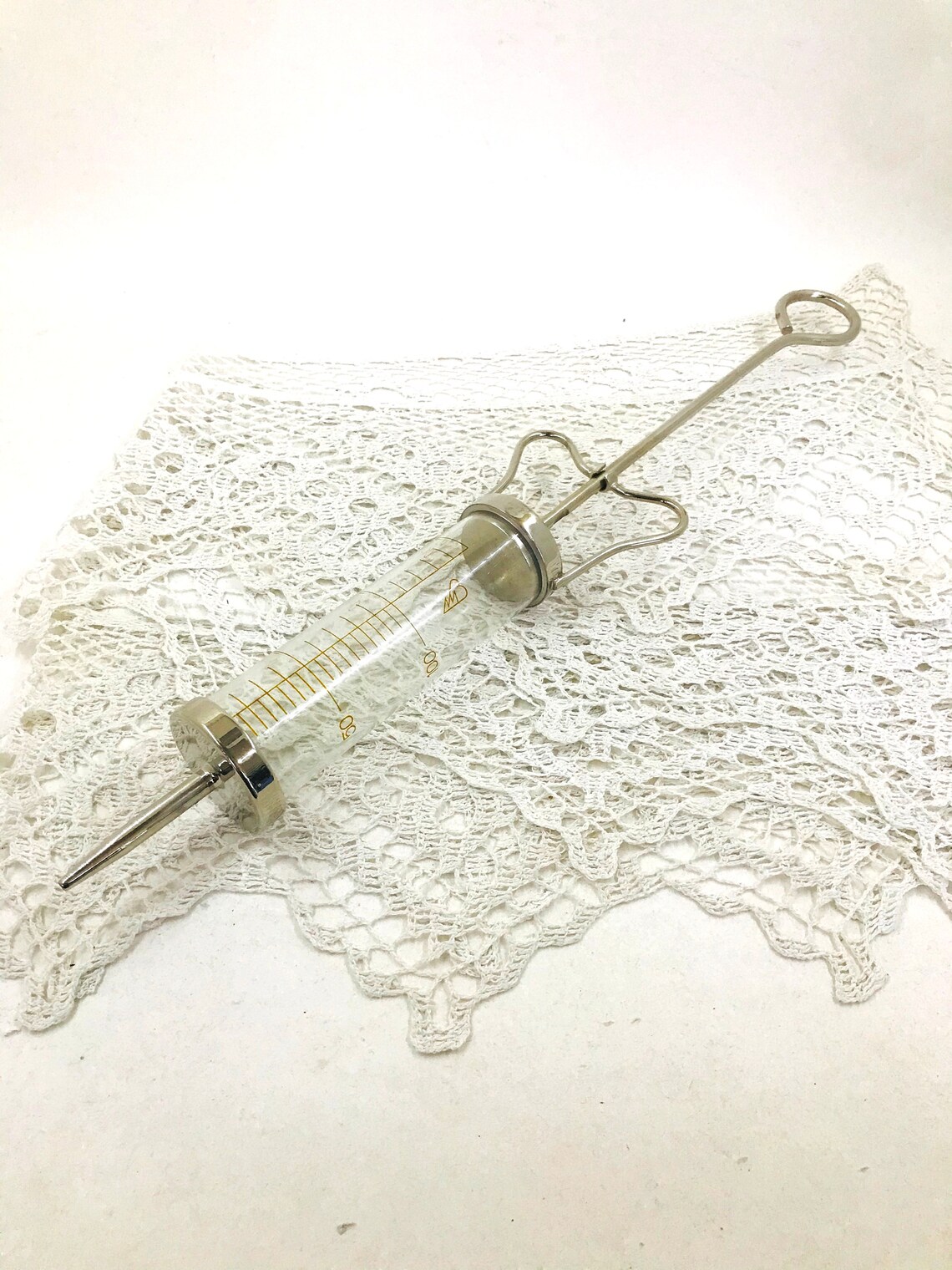 Vintage Large Glass Syringe Vintage Soviet Injector 150 Ml | Etsy