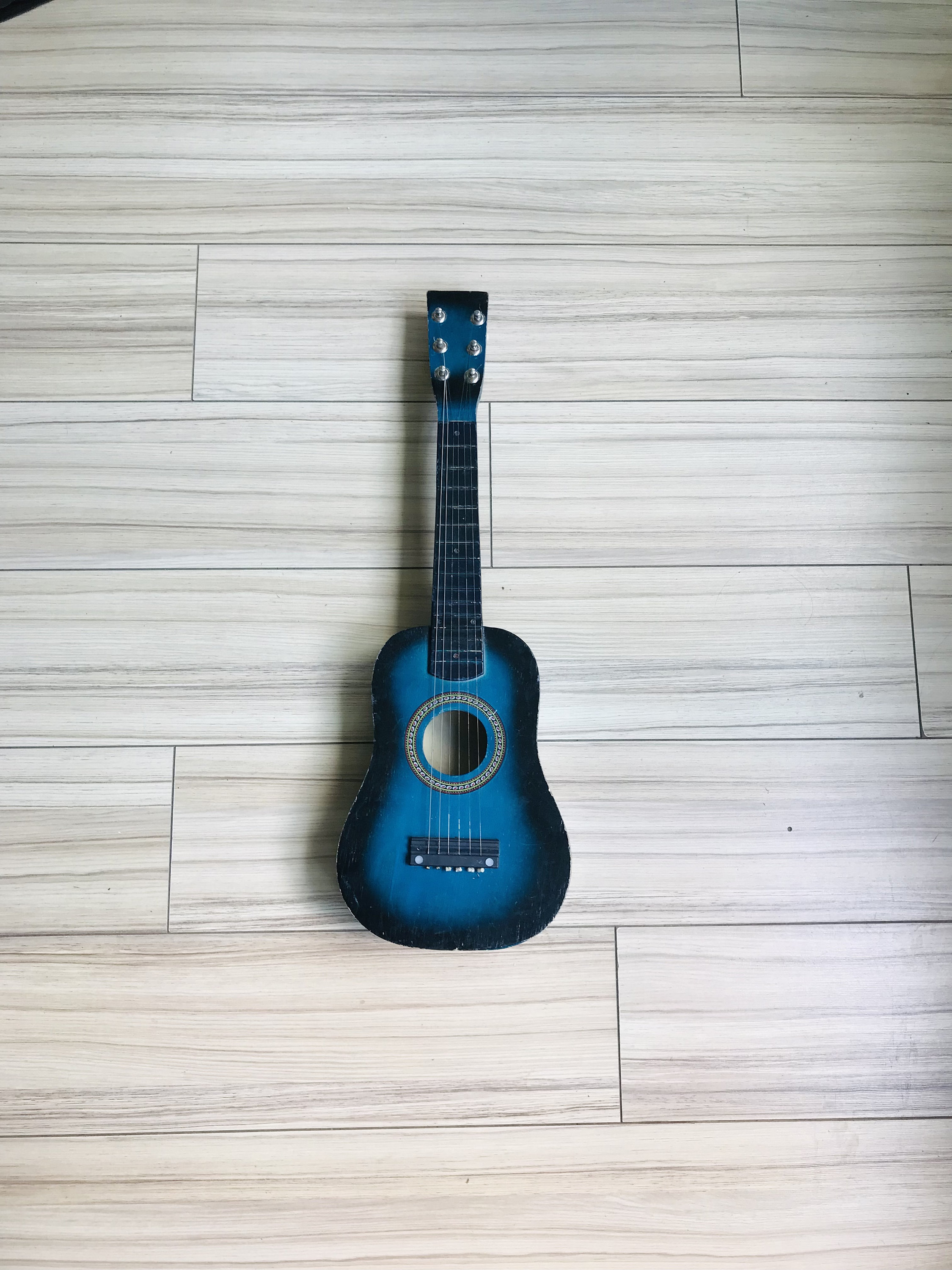 Vintage Children's Toy Guitar 6 String Retro Mini Russian | Etsy