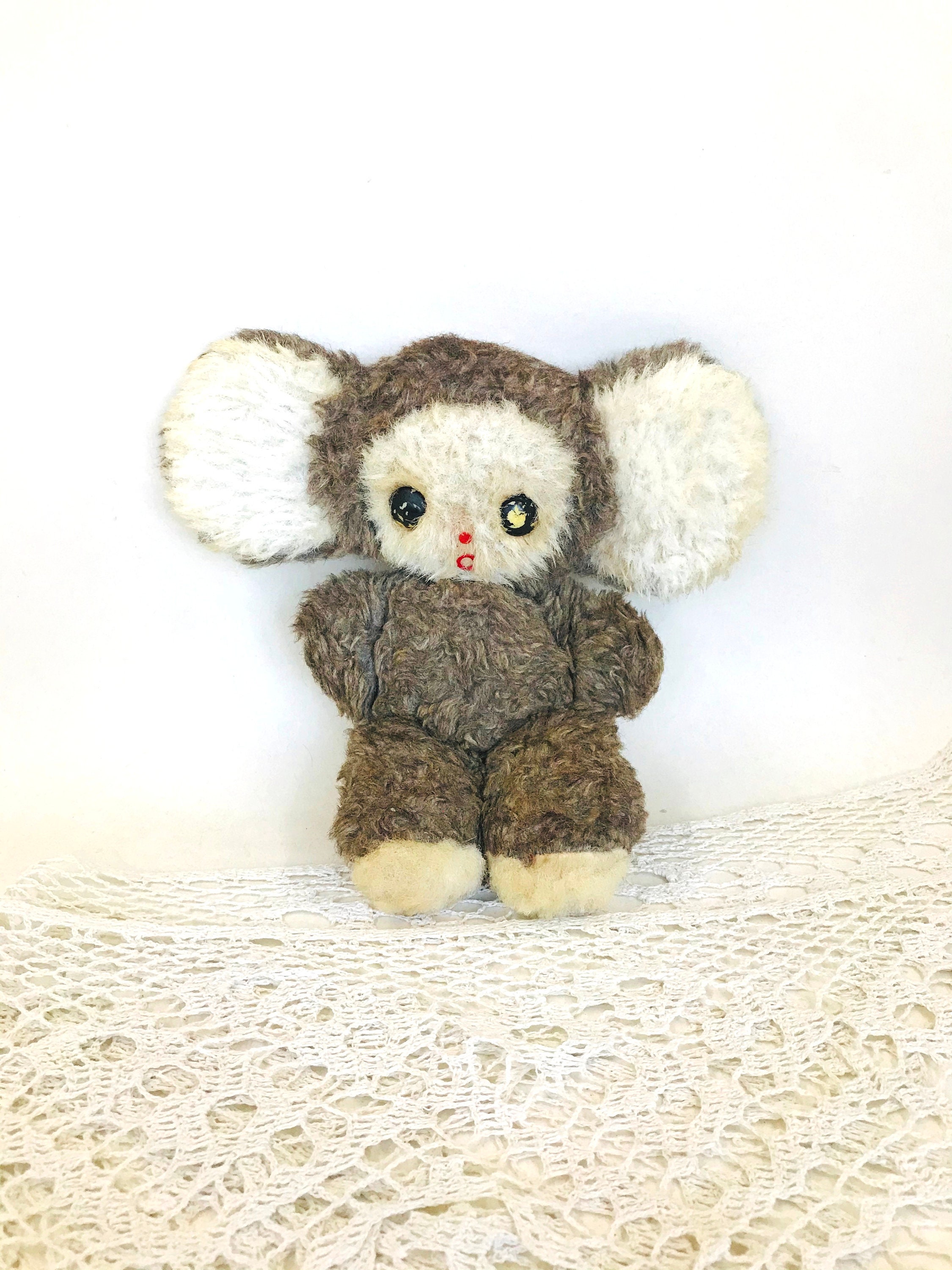 Cheburashka doll Vintage cheburashka from Russia Cheburashka | Etsy