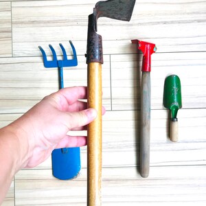 Vintage Garden Tool Set Digging Shovel Rake Hoe Gardener's Tools for ...